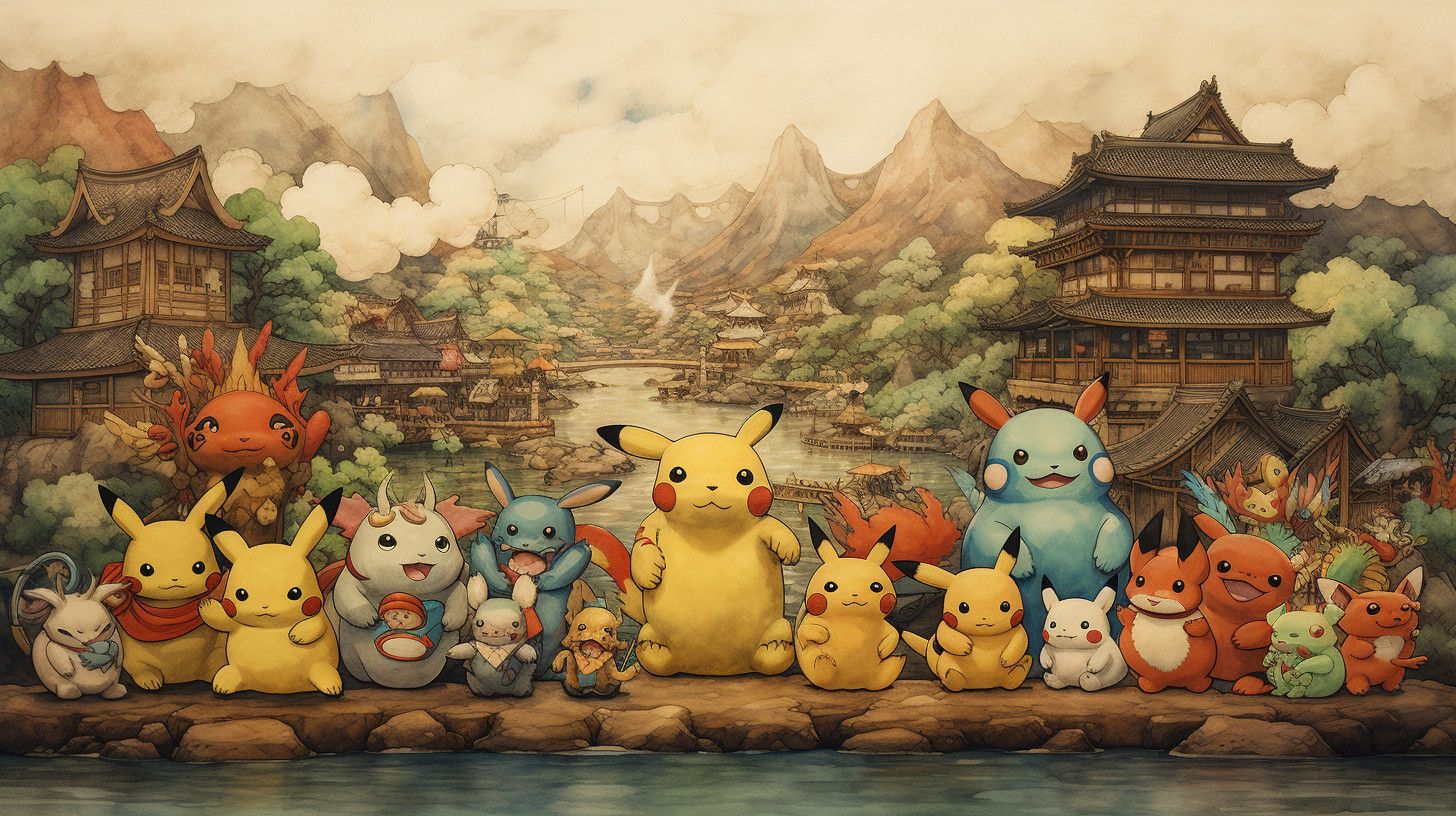 Japanese Pokemon Wallpapers - Top Free Japanese Pokemon Backgrounds ...