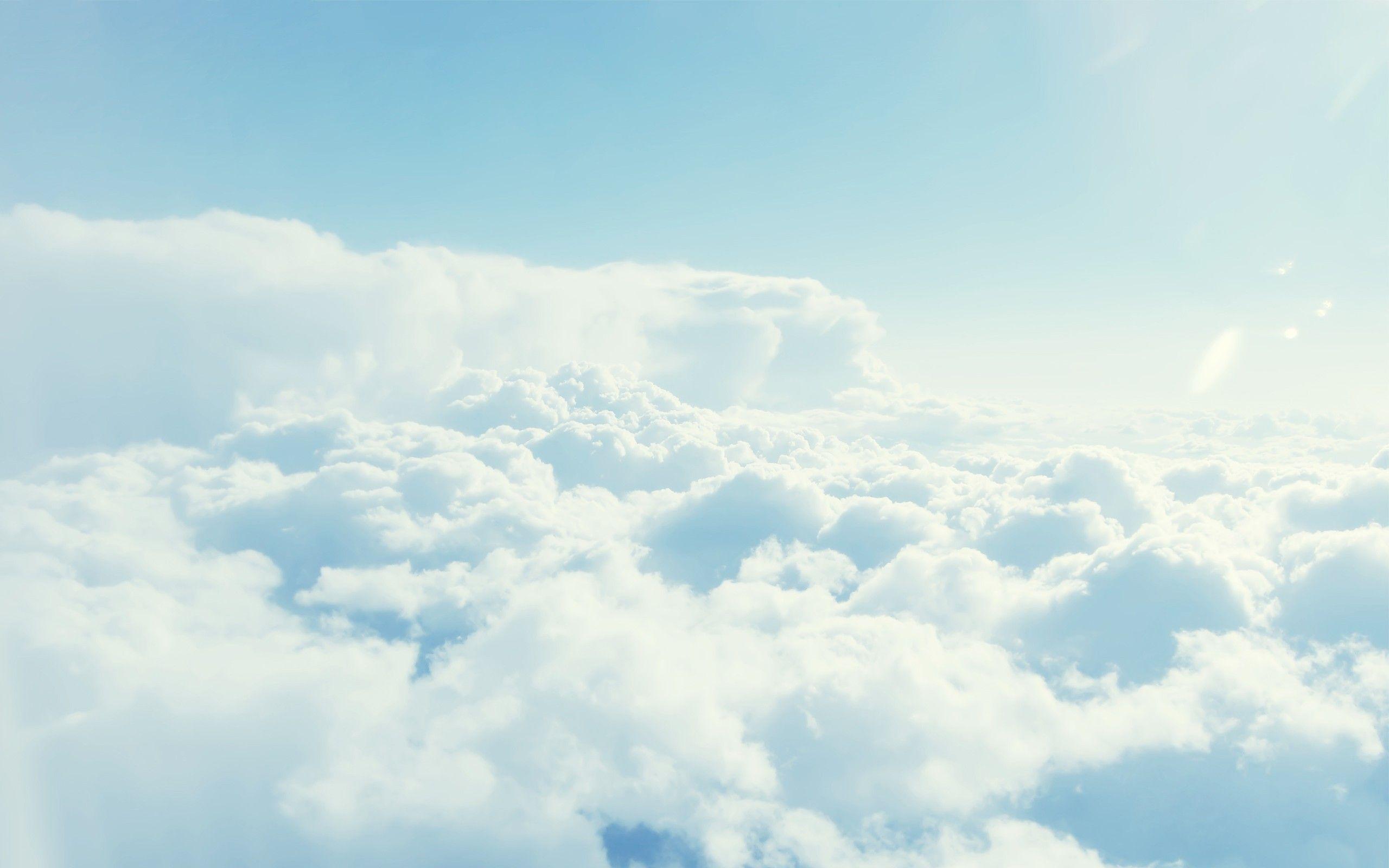 Blue Clouds Wallpapers - Top Free Blue Clouds Backgrounds - WallpaperAccess