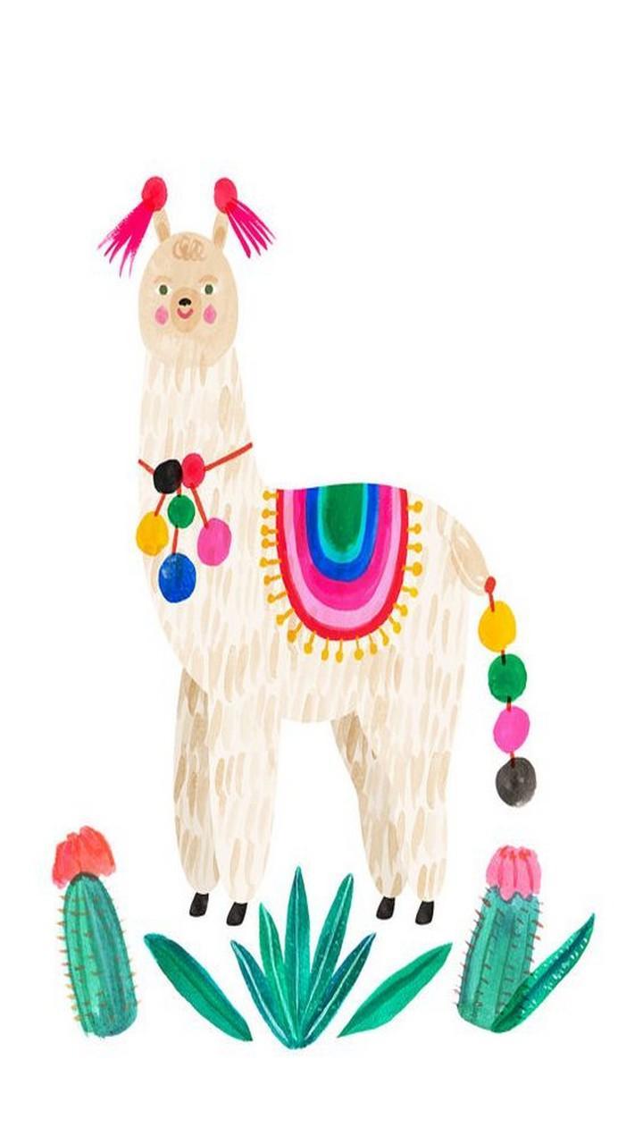 Kawaii Cute Llama Wallpapers - Top Free Kawaii Cute Llama Backgrounds ...