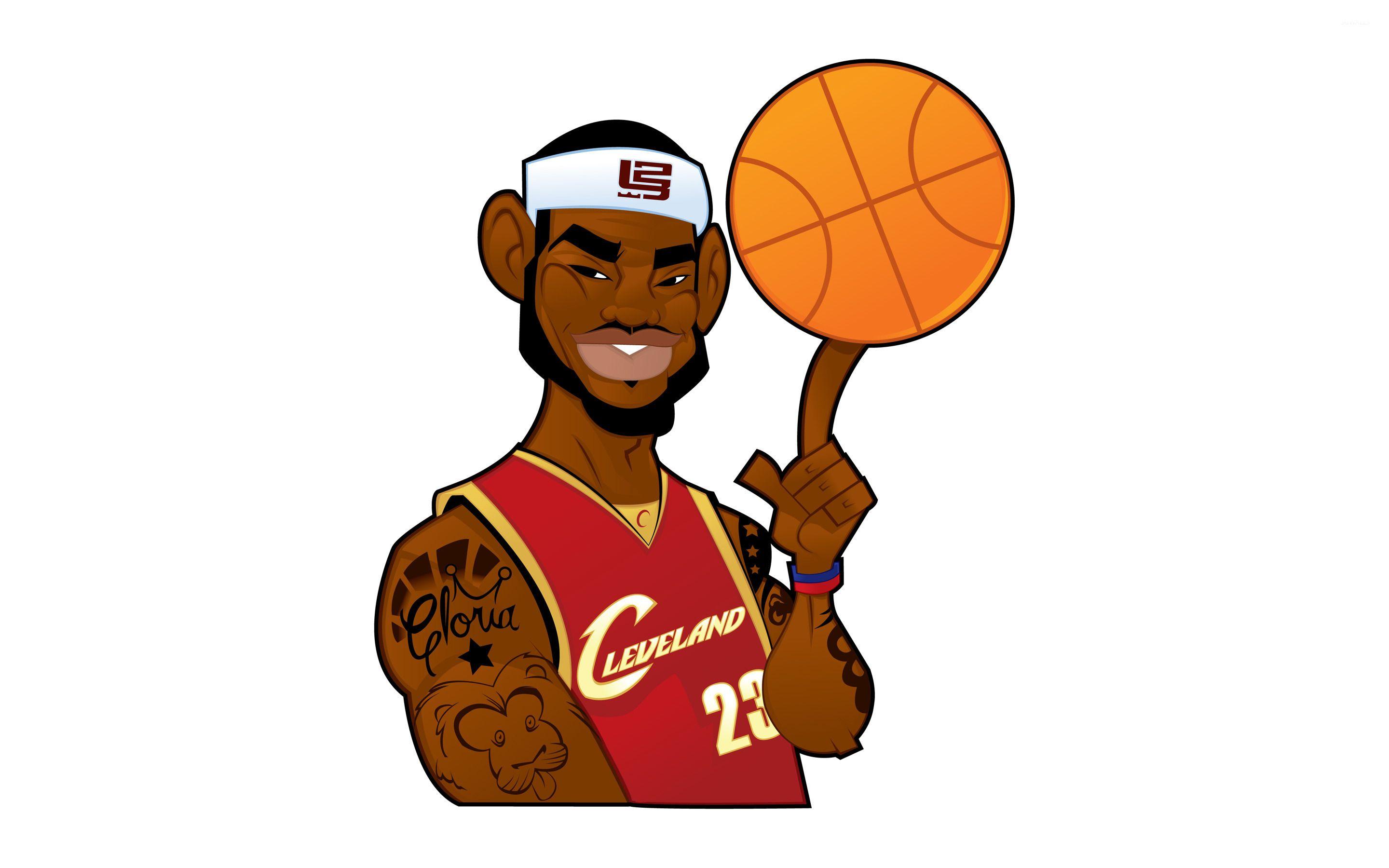 Cartoon NBA Players Wallpapers - Top Free Cartoon NBA Players ...