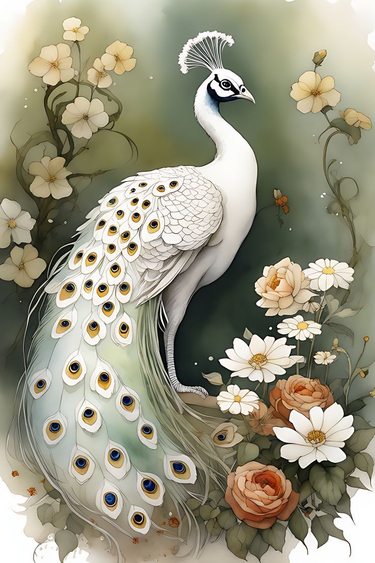 Peacock Art Wallpapers Top Free Peacock Art Backgrounds Wallpaperaccess