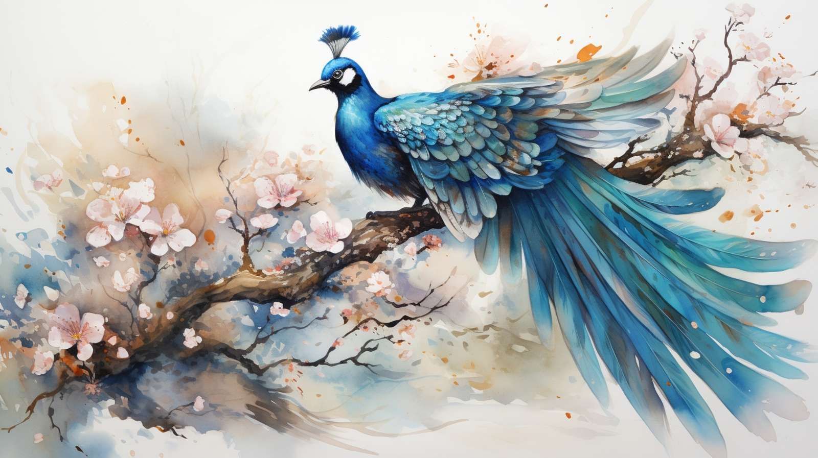 Peacock Art Wallpapers - Top Free Peacock Art Backgrounds - WallpaperAccess