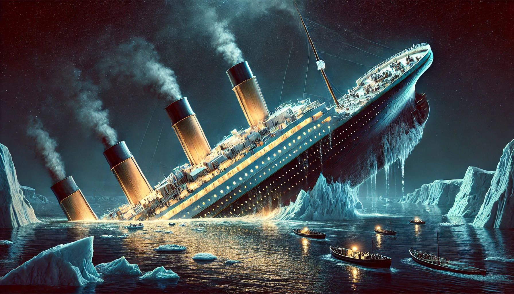 Sinking of The Titanic Wallpapers - Top Free Sinking of The Titanic ...
