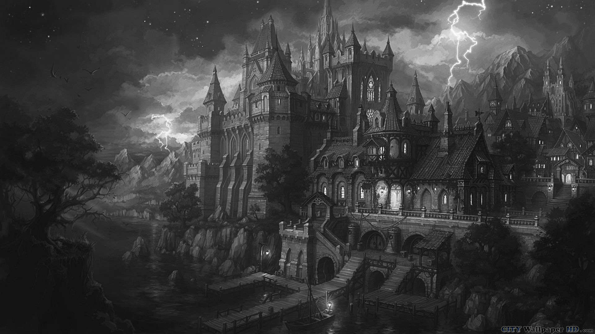 Vampire Castle Wallpapers - Top Free Vampire Castle Backgrounds ...