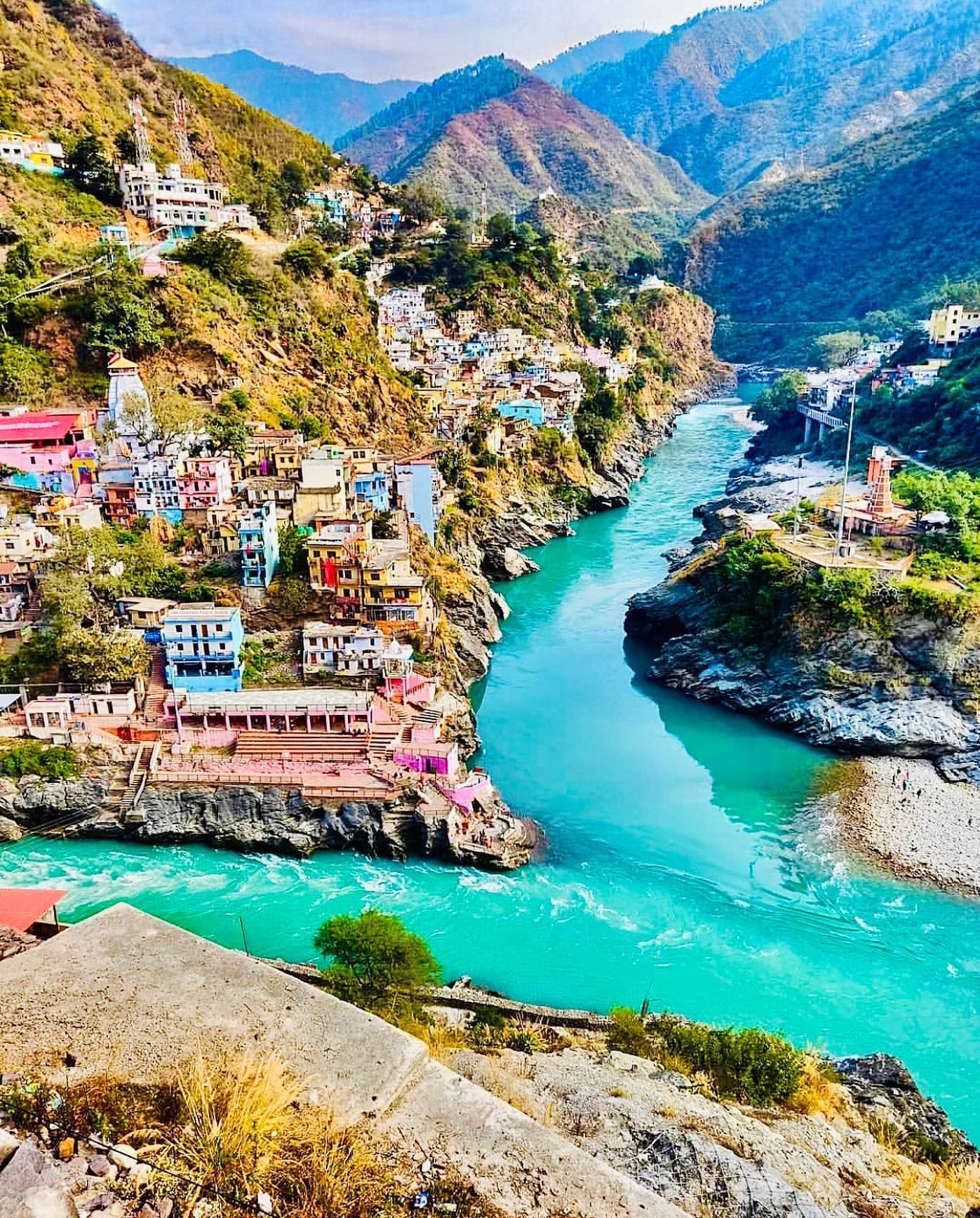 Devprayag Wallpapers - Top Free Devprayag Backgrounds - WallpaperAccess