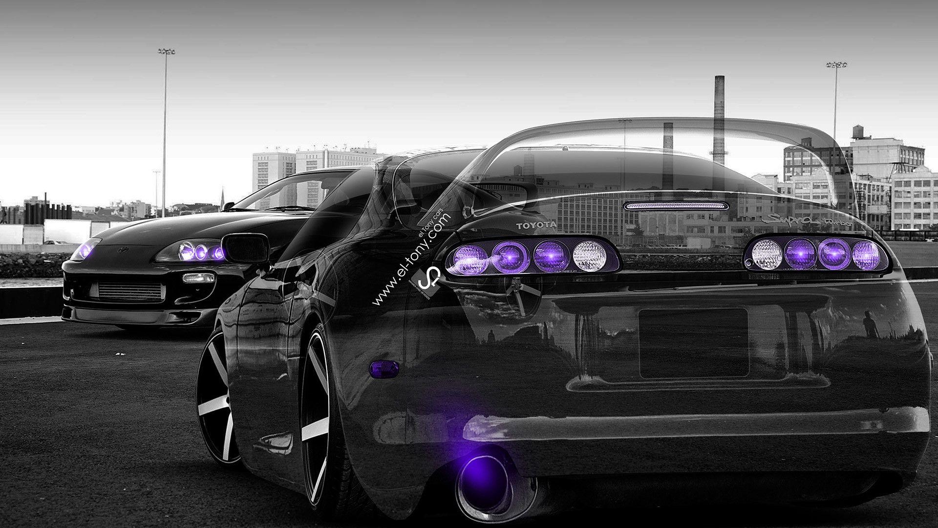 Black Toyota Supra Wallpapers - Top Free Black Toyota Supra Backgrounds ...