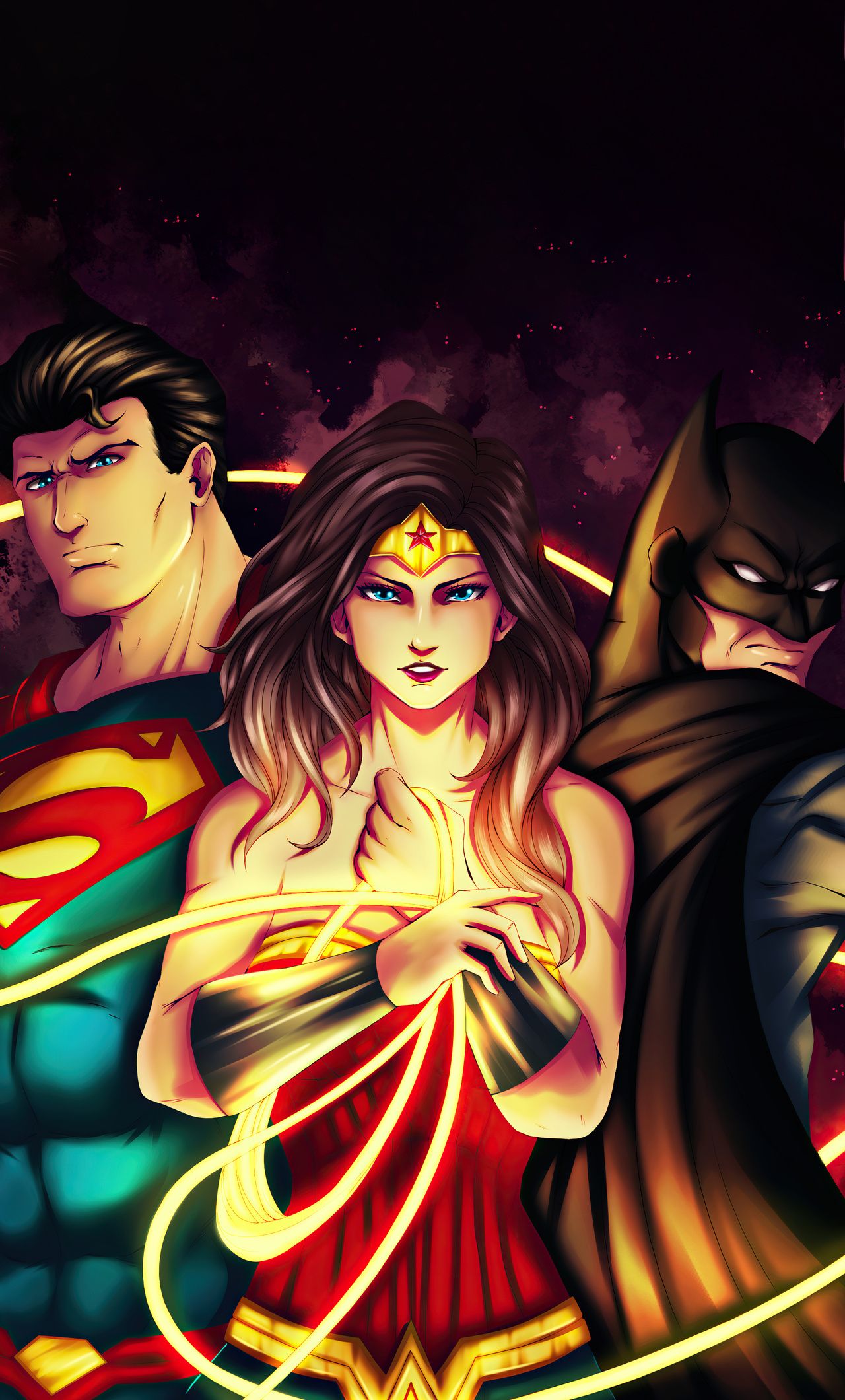 DC Trinity Wallpapers - Top Free DC Trinity Backgrounds - WallpaperAccess
