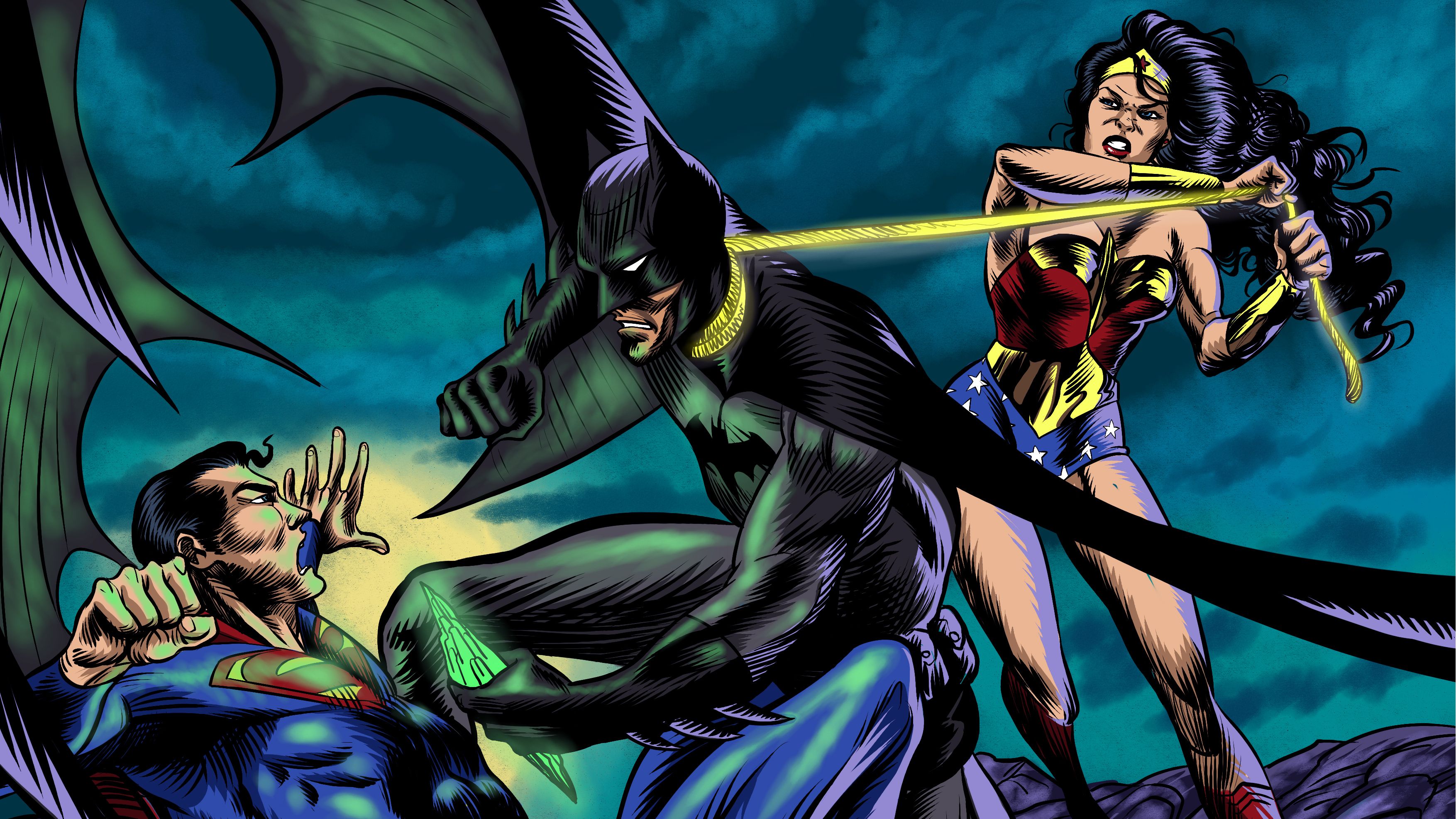 DC Trinity Wallpapers - Top Free DC Trinity Backgrounds - WallpaperAccess