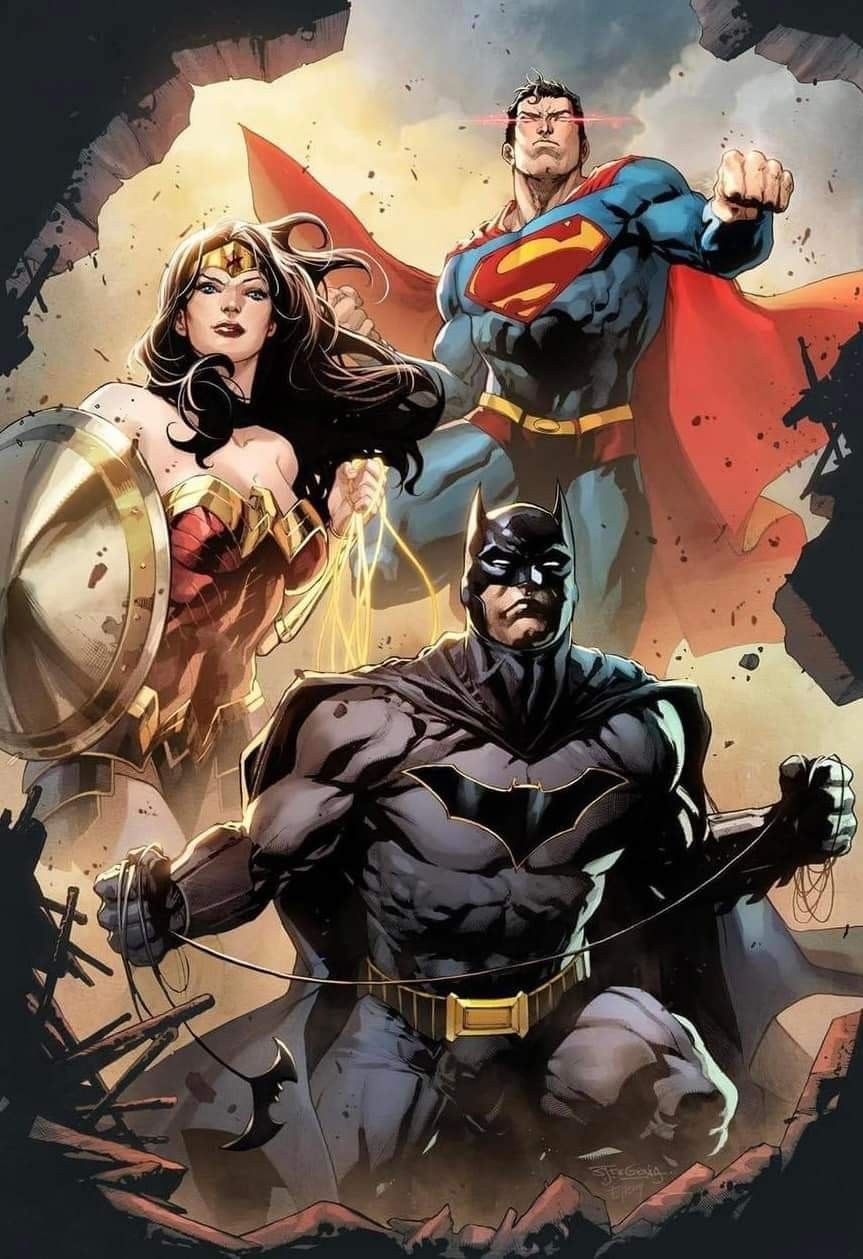 DC Trinity Wallpapers - Top Free DC Trinity Backgrounds - WallpaperAccess