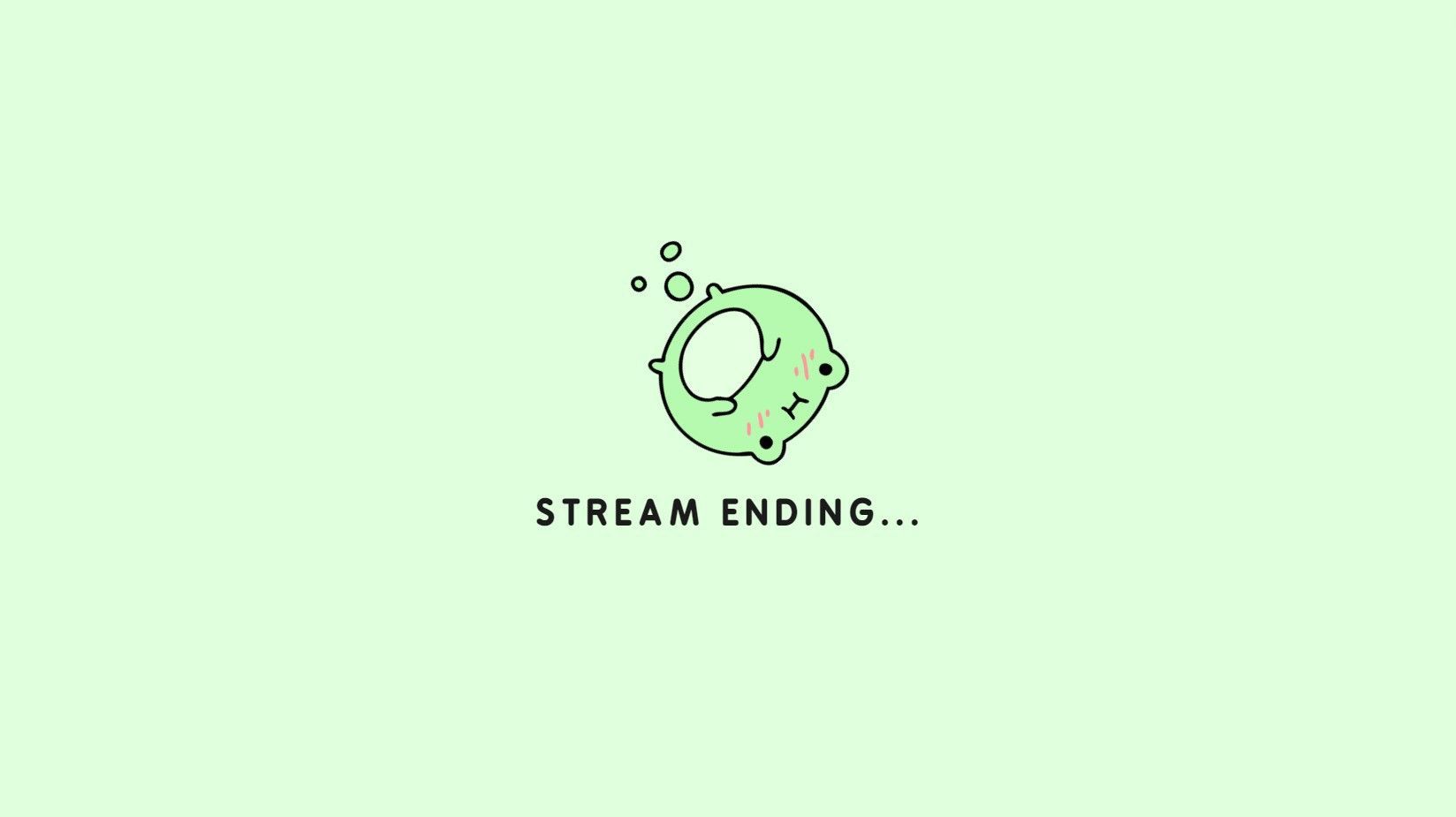 Stream Ending Wallpapers - Top Free Stream Ending Backgrounds ...