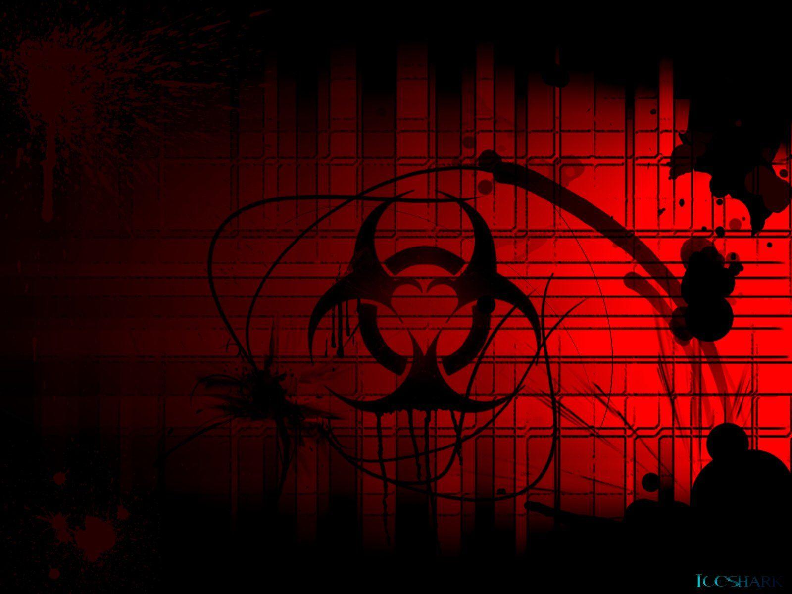 Black Biohazard Wallpapers - Top Free Black Biohazard Backgrounds ...