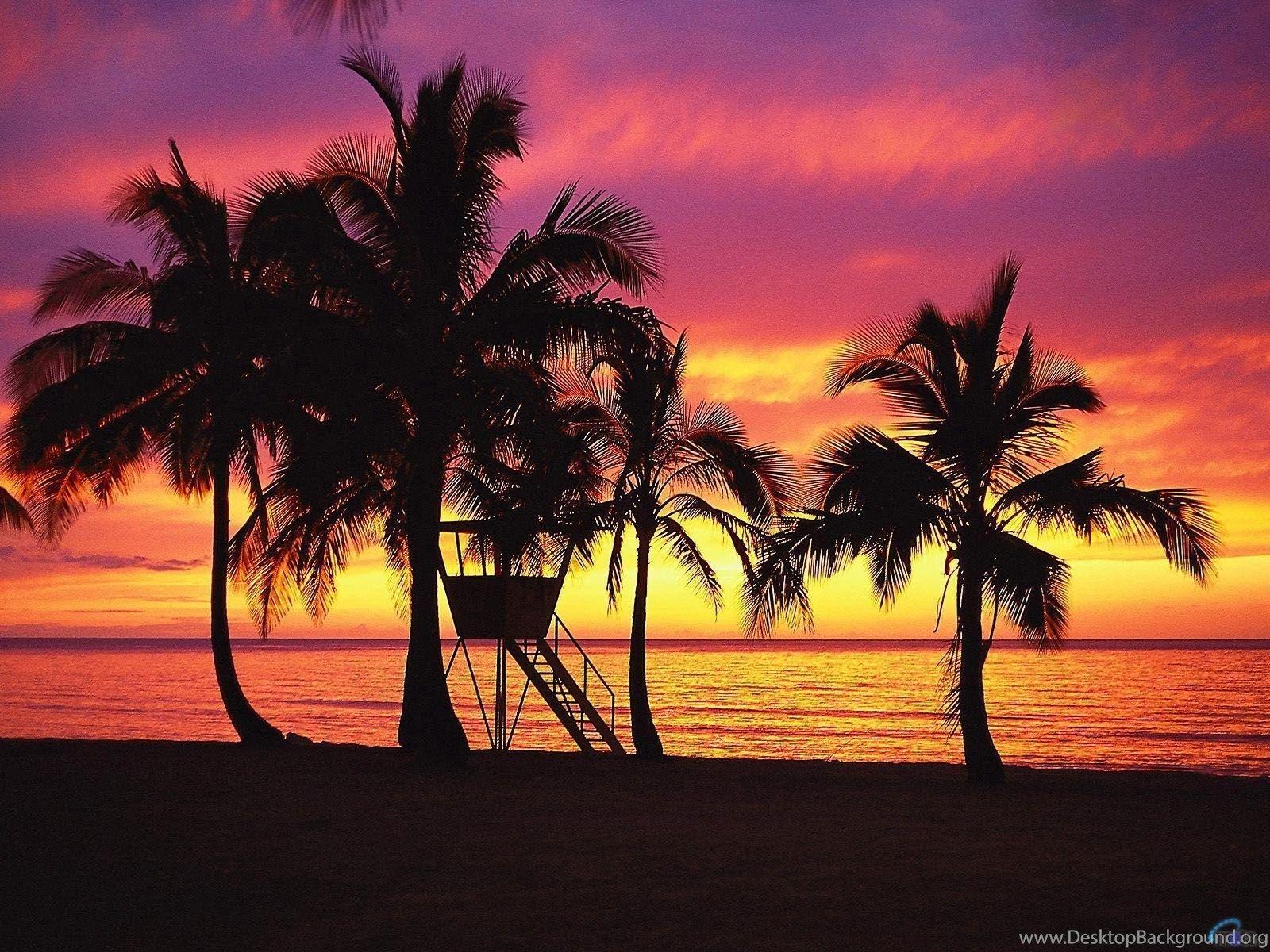 Hawaii Beach Sunset Wallpapers - Top Free Hawaii Beach Sunset ...
