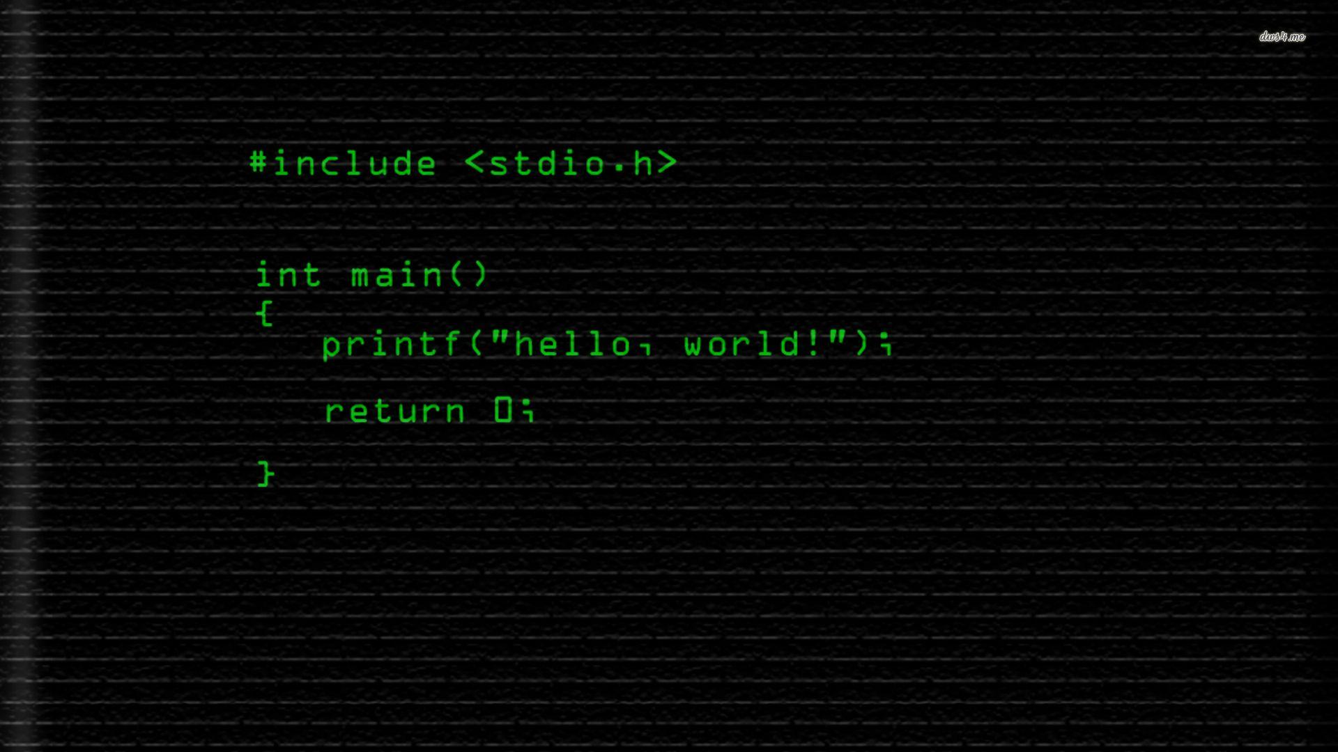Hello World Wallpapers - Top Free Hello World Backgrounds - WallpaperAccess