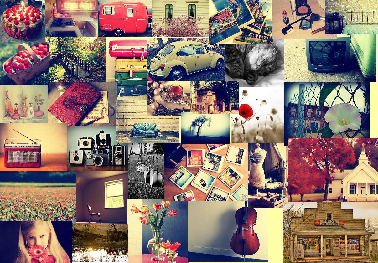 Retro Collage Wallpapers - Top Free Retro Collage Backgrounds ...