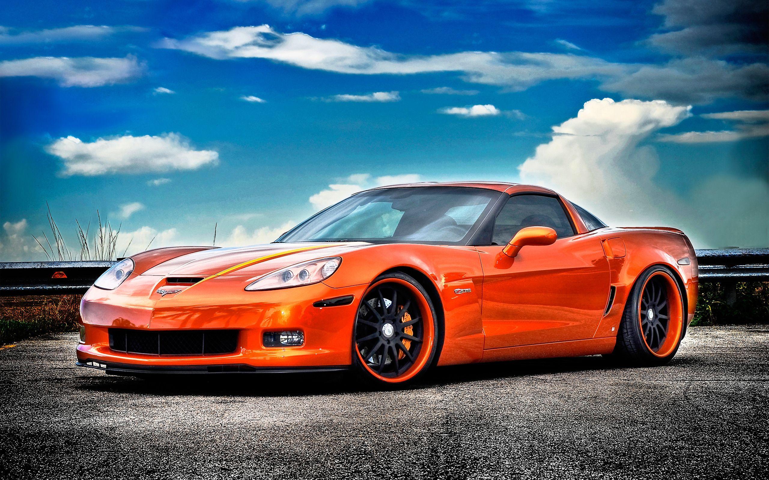 Orange Corvette Wallpapers - Top Free Orange Corvette Backgrounds ...