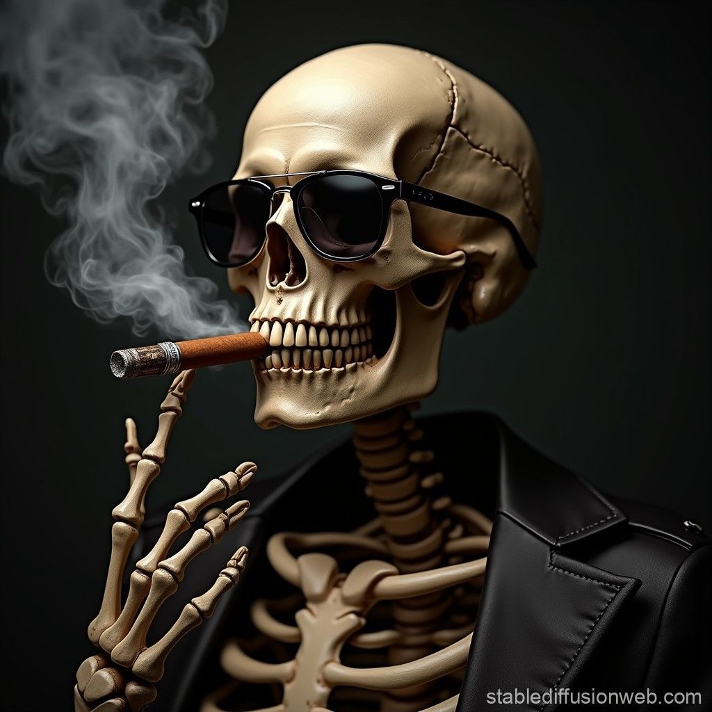 Skeleton Smoking Wallpapers - Top Free Skeleton Smoking Backgrounds ...