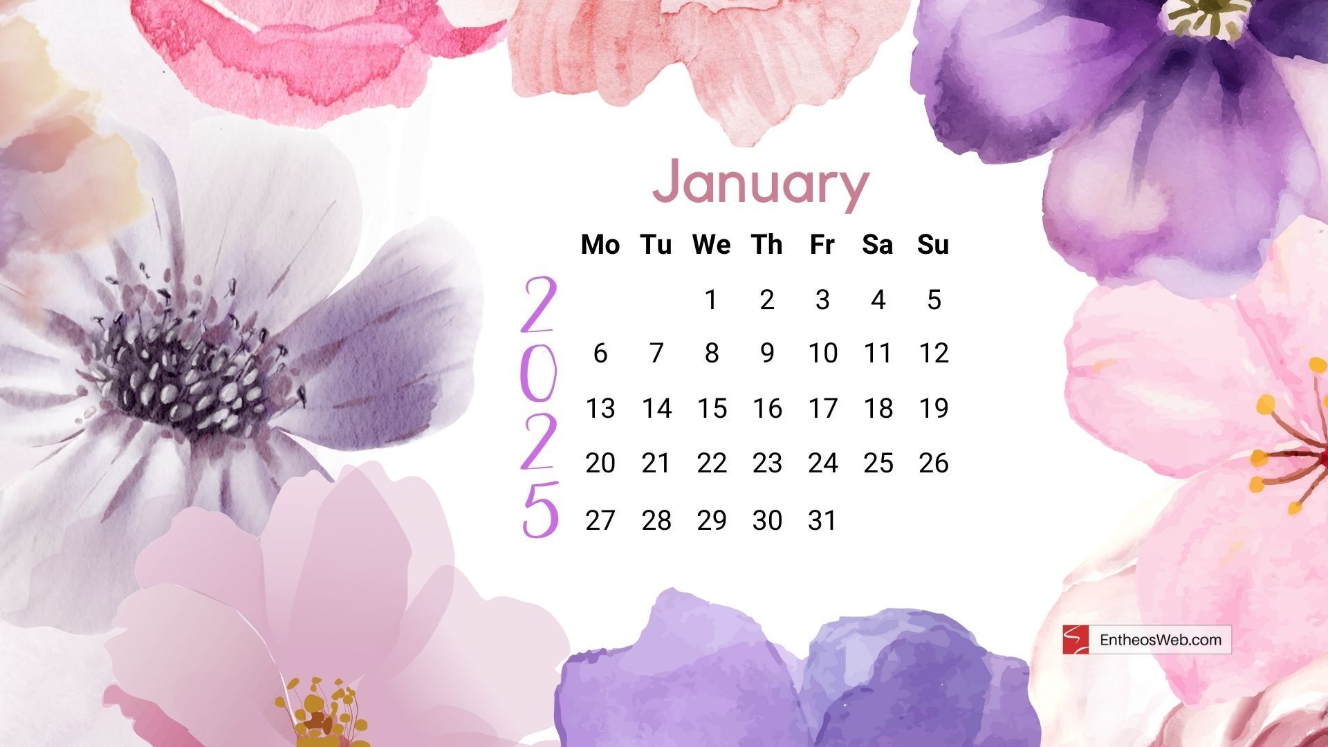 January 2025 Calendar Wallpapers - Top Free January 2025 Calendar ...