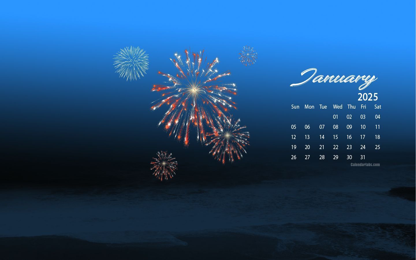 January 2025 Calendar Wallpapers - Top Free January 2025 Calendar ...