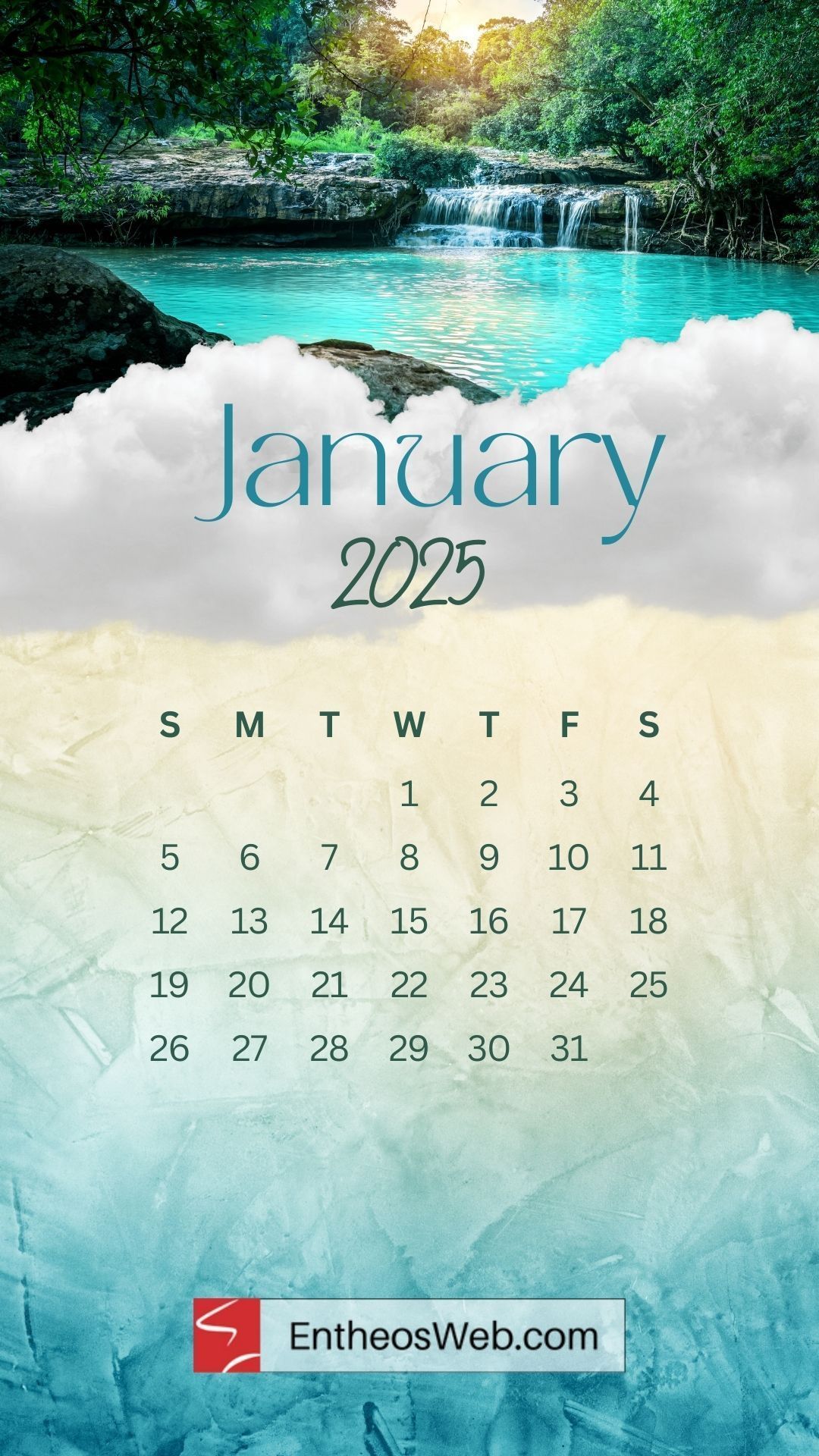 January 2025 Calendar Wallpapers - Top Free January 2025 Calendar ...