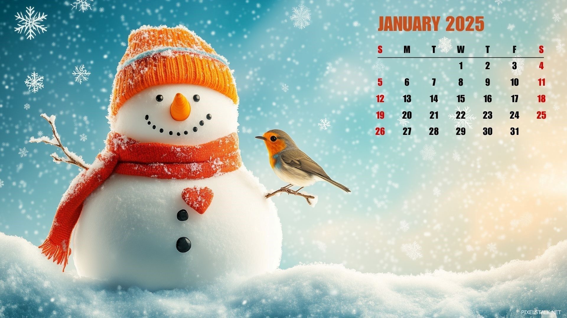 January 2025 Calendar Wallpapers - Top Free January 2025 Calendar ...