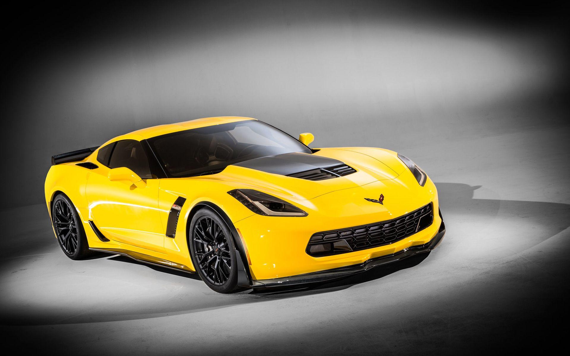 Yellow Corvette Wallpapers - Top Free Yellow Corvette Backgrounds ...
