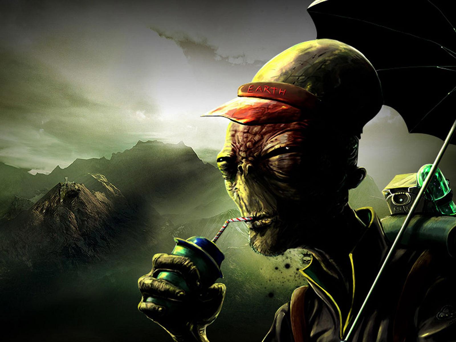 Aliens Computer Desktop Wallpapers - Top Free Aliens Computer Desktop ...