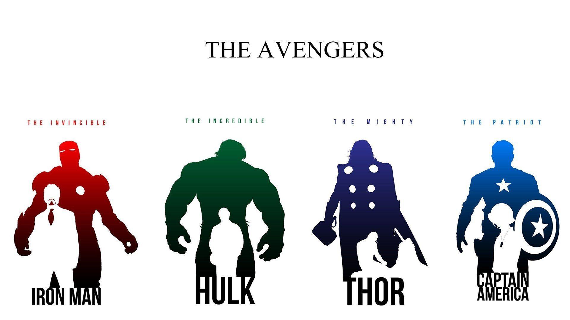 Simple Avengers Laptop Wallpapers - Top Free Simple Avengers Laptop ...