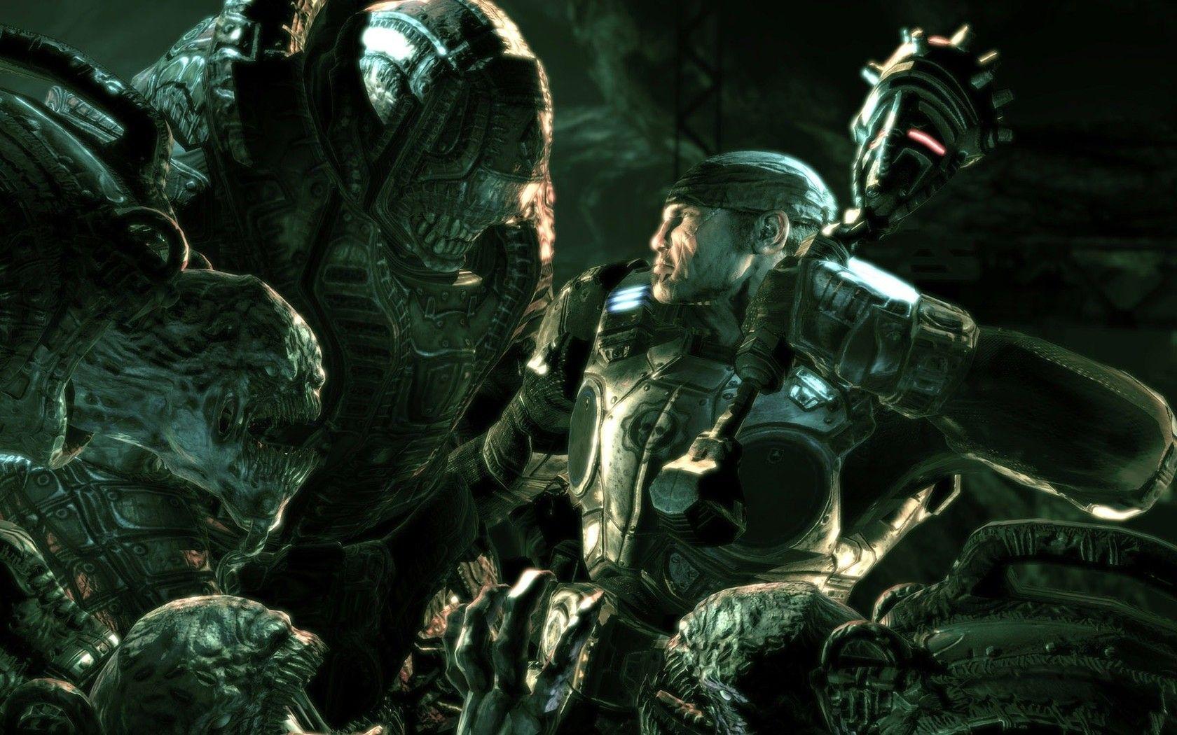 Gears of War 2 Wallpapers - Top Free Gears of War 2 Backgrounds ...