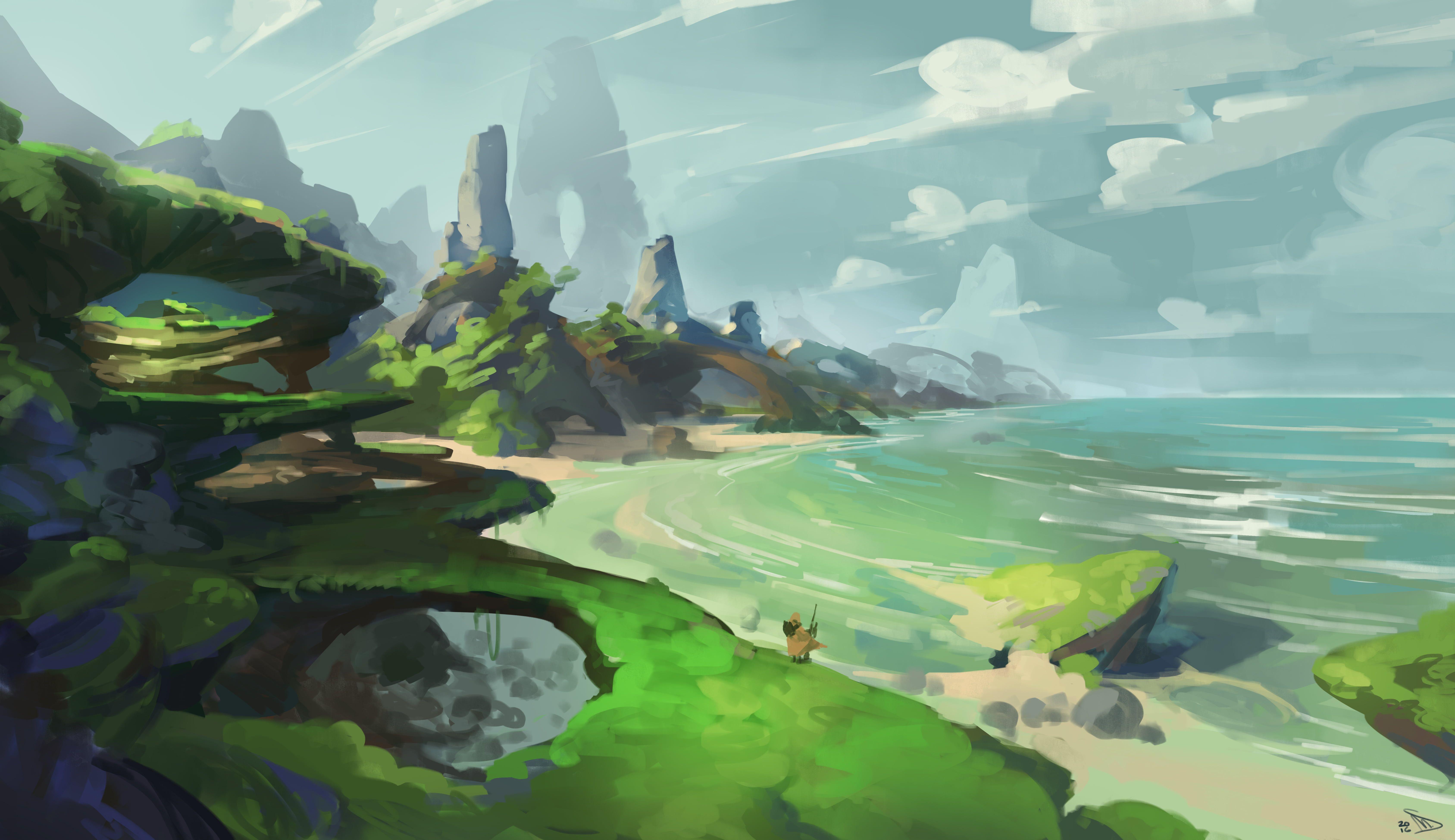 Digital Art Nature Wallpapers - Top Free Digital Art Nature Backgrounds ...