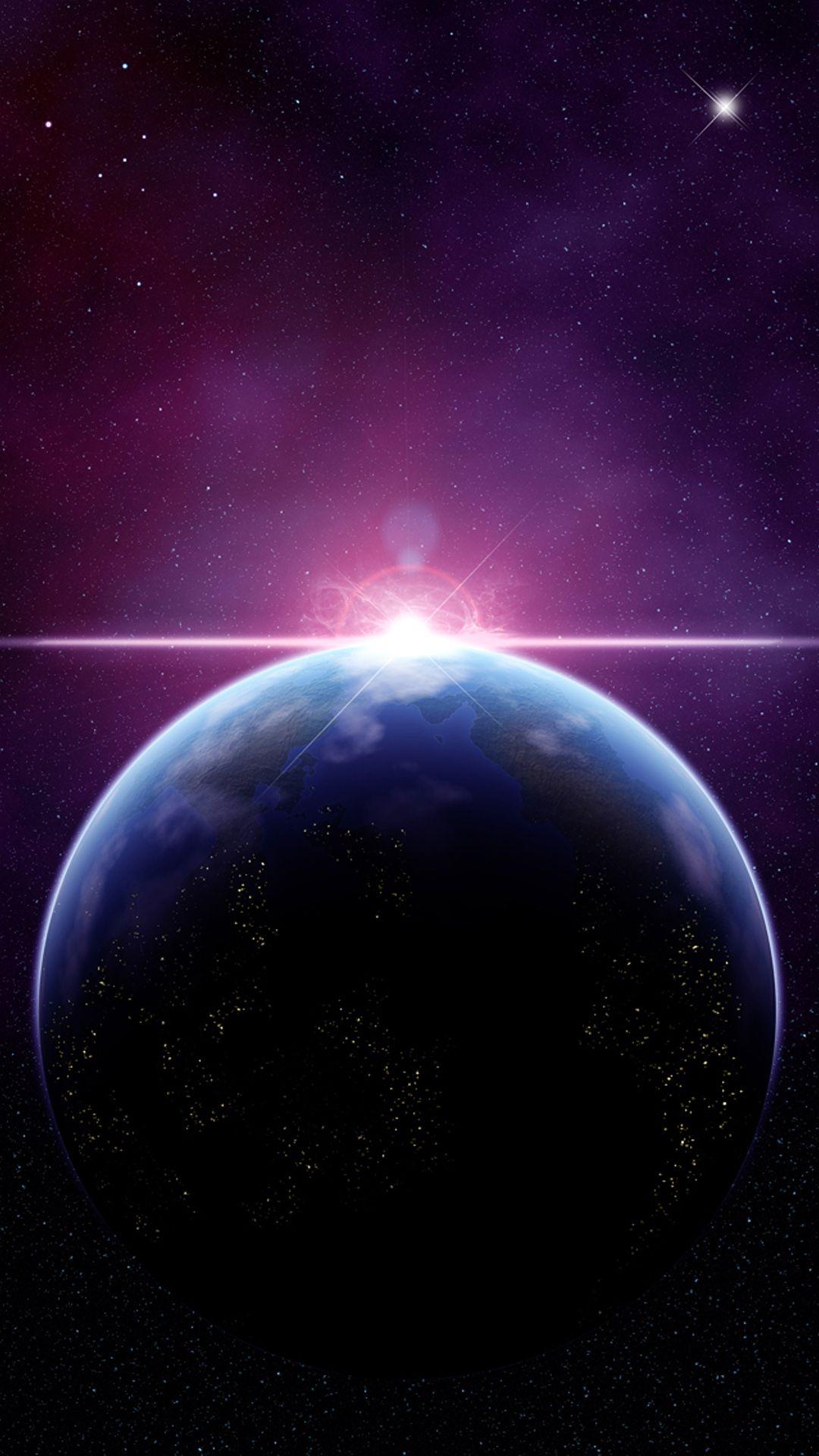 Galaxy Earth Wallpapers - Top Free Galaxy Earth Backgrounds ...