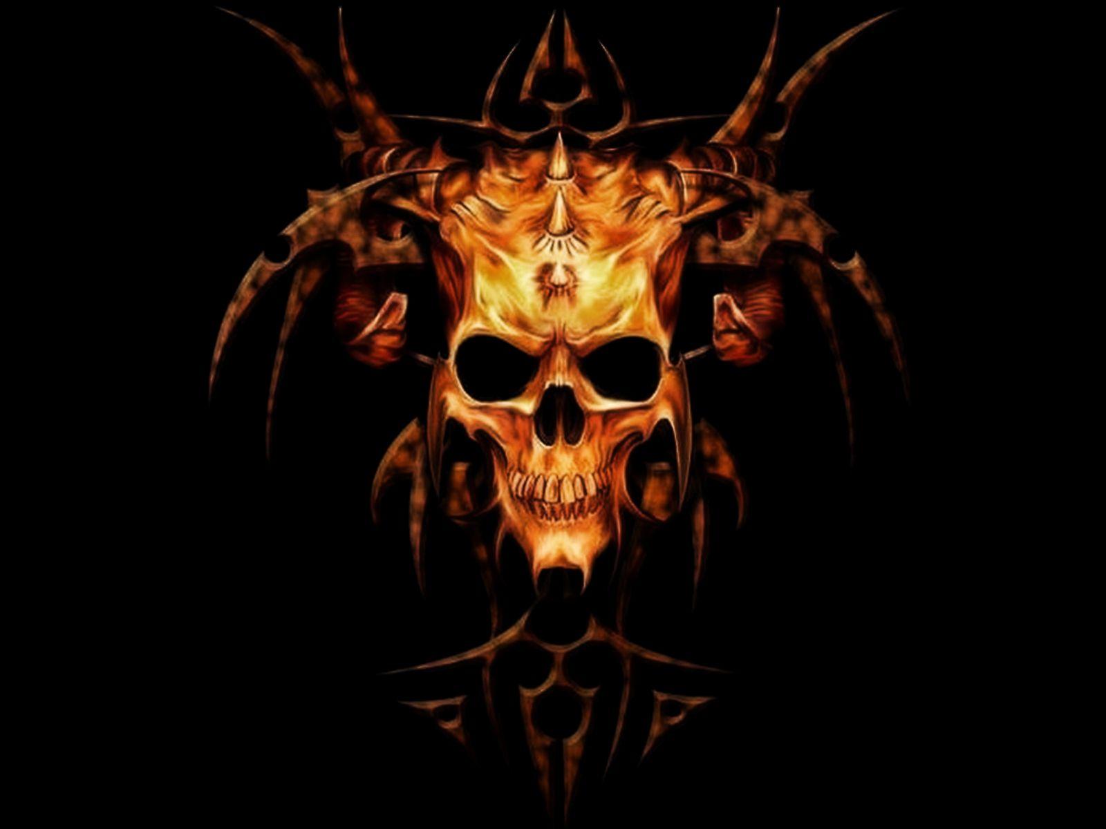 Death Skull Wallpapers - Top Free Death Skull Backgrounds - WallpaperAccess