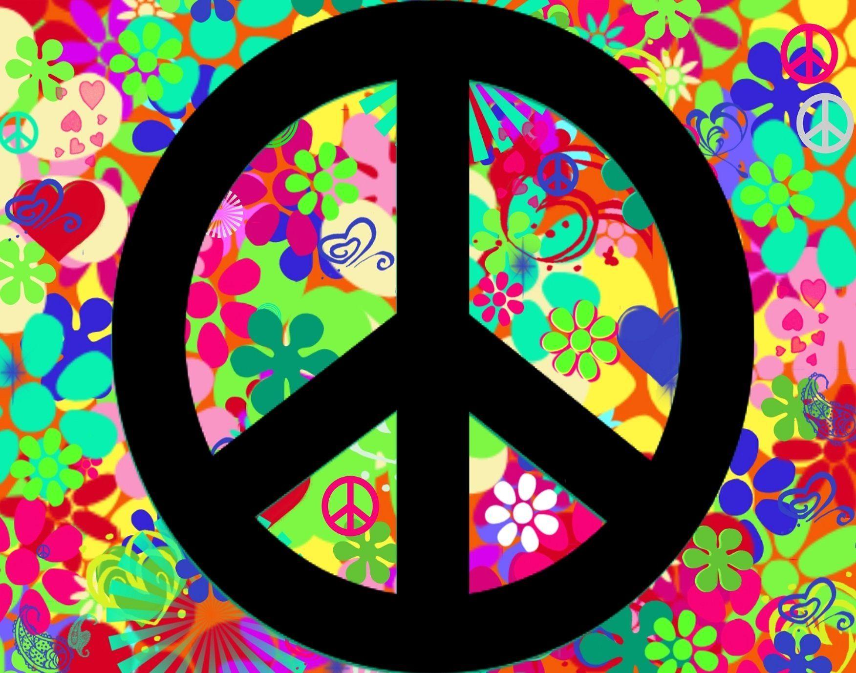 Hippie Peace Wallpapers - Top Free Hippie Peace Backgrounds - WallpaperAccess