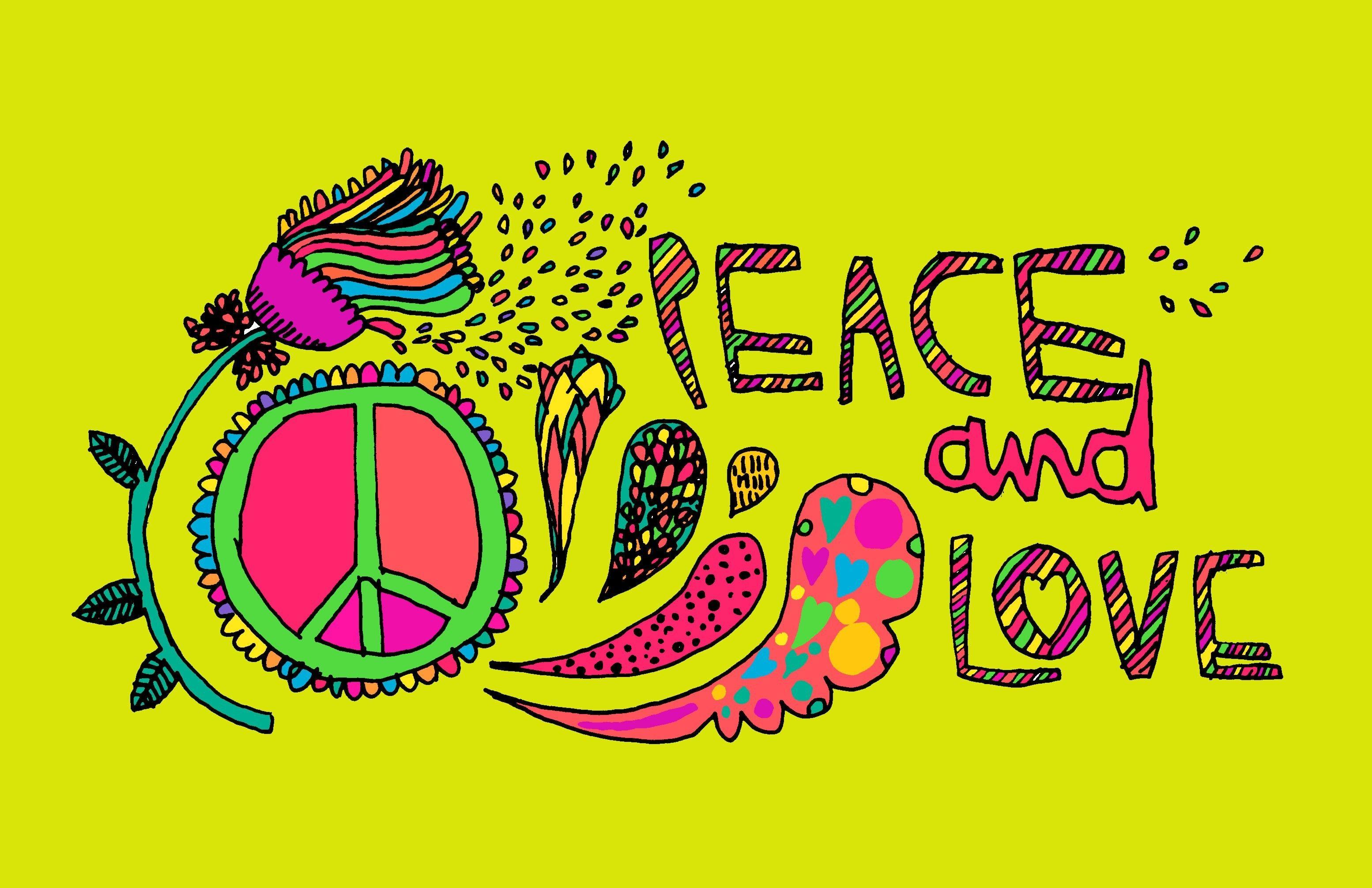 Hippie Peace Wallpapers - Top Free Hippie Peace Backgrounds - WallpaperAccess