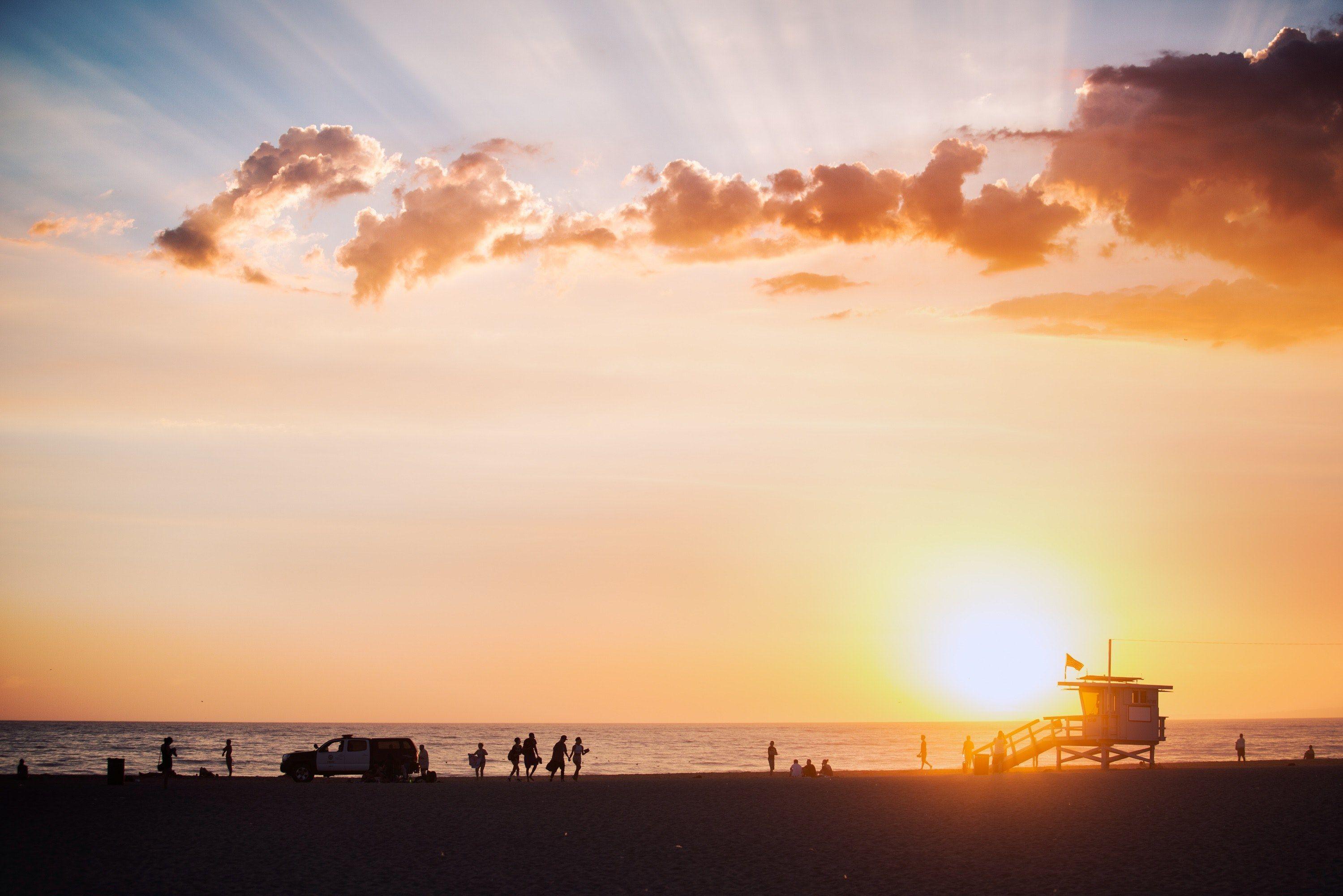 Venice Beach Sunset Wallpapers - Top Free Venice Beach Sunset ...