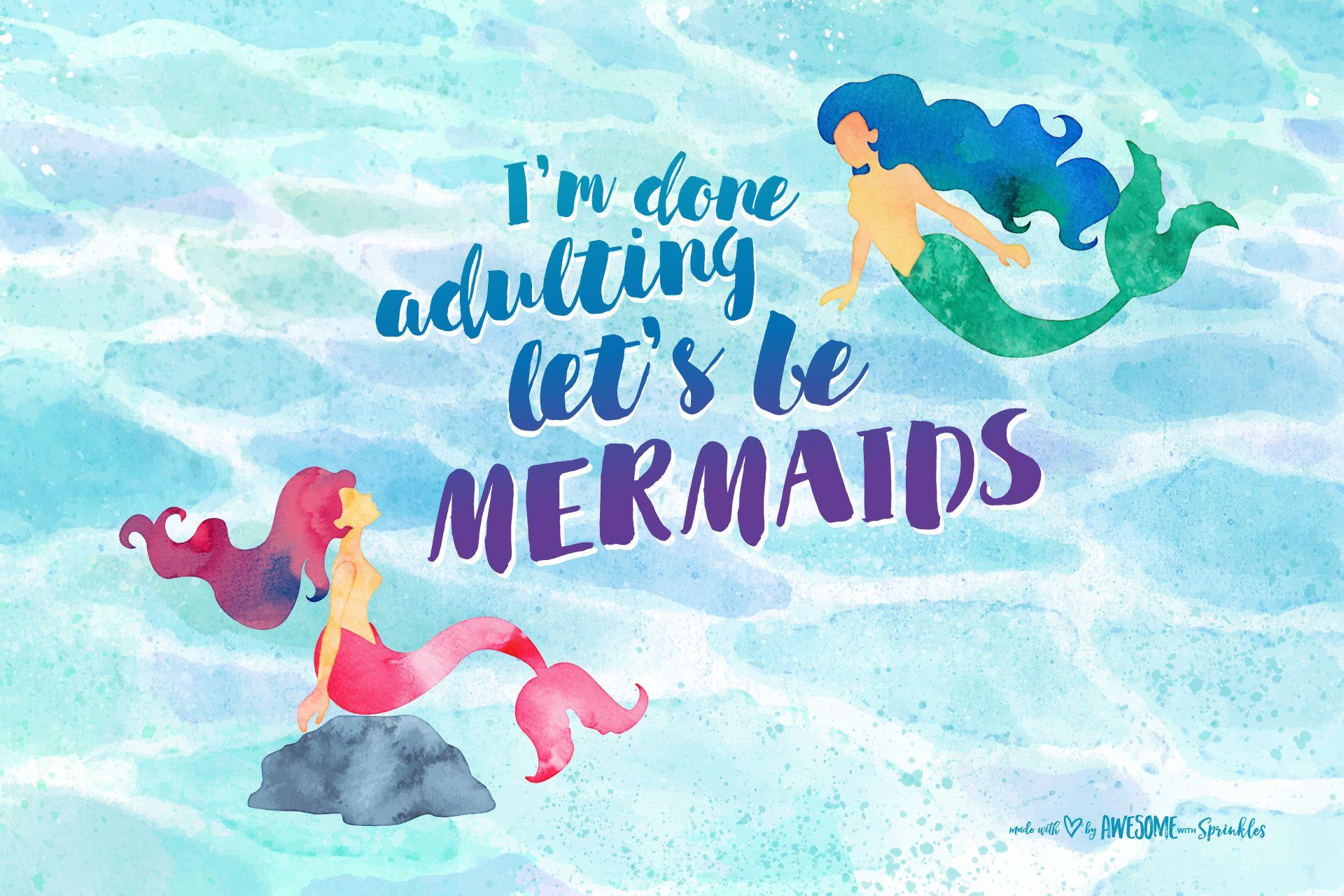 Mermaid Laptop Wallpapers - Top Free Mermaid Laptop Backgrounds ...