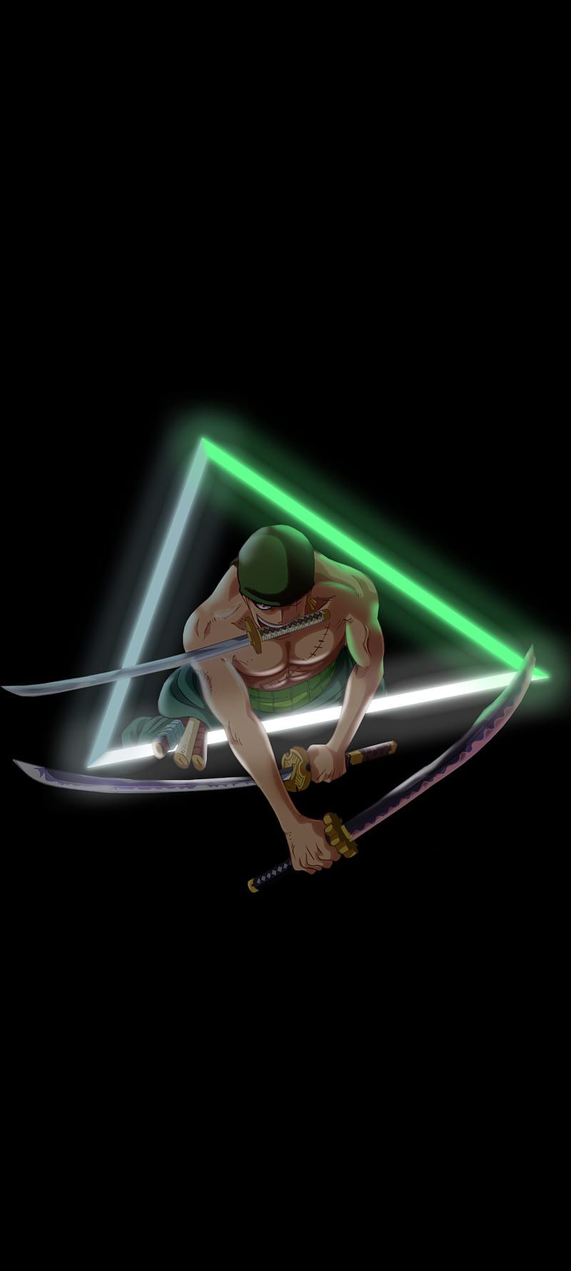 Zoro Neon Wallpapers - Top Free Zoro Neon Backgrounds - WallpaperAccess