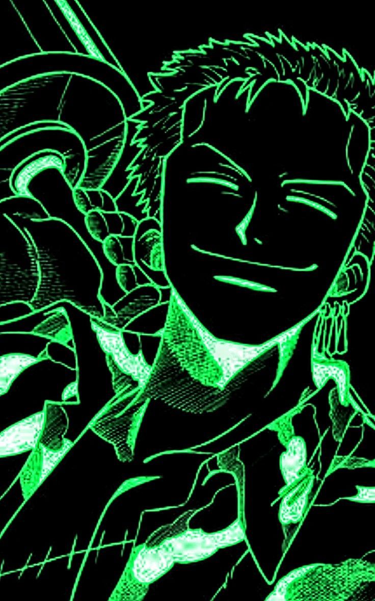 Zoro Neon Wallpapers - Top Free Zoro Neon Backgrounds - WallpaperAccess