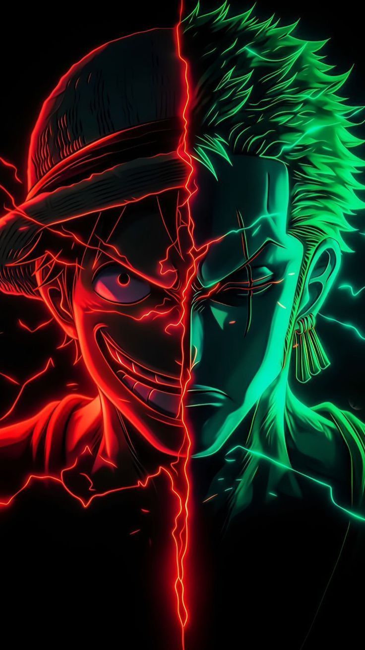 Zoro Neon Wallpapers - Top Free Zoro Neon Backgrounds - WallpaperAccess