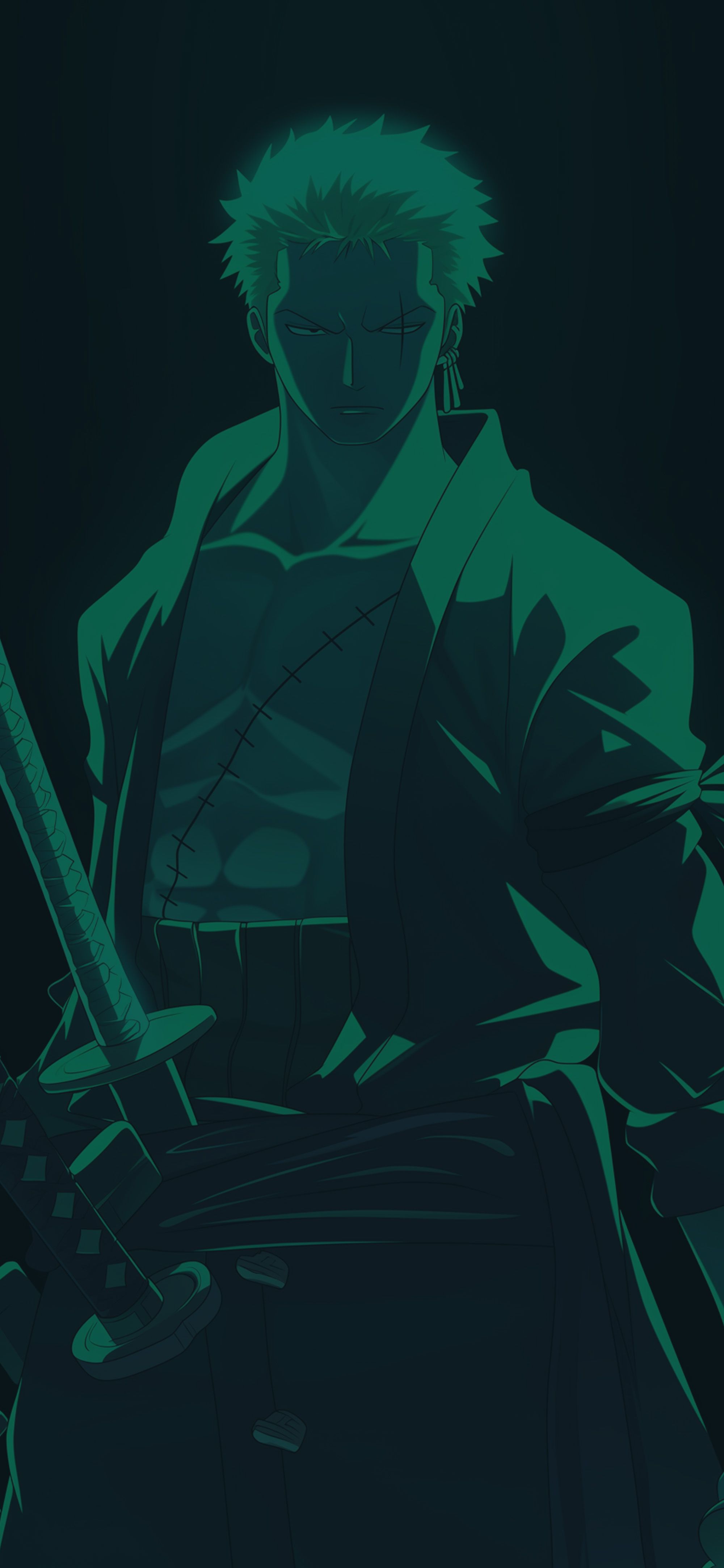 Zoro Neon Wallpapers - Top Free Zoro Neon Backgrounds - WallpaperAccess