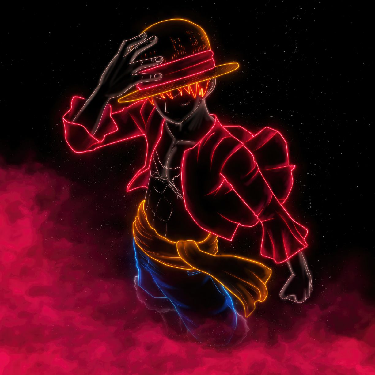 Zoro Neon Wallpapers - Top Free Zoro Neon Backgrounds - WallpaperAccess