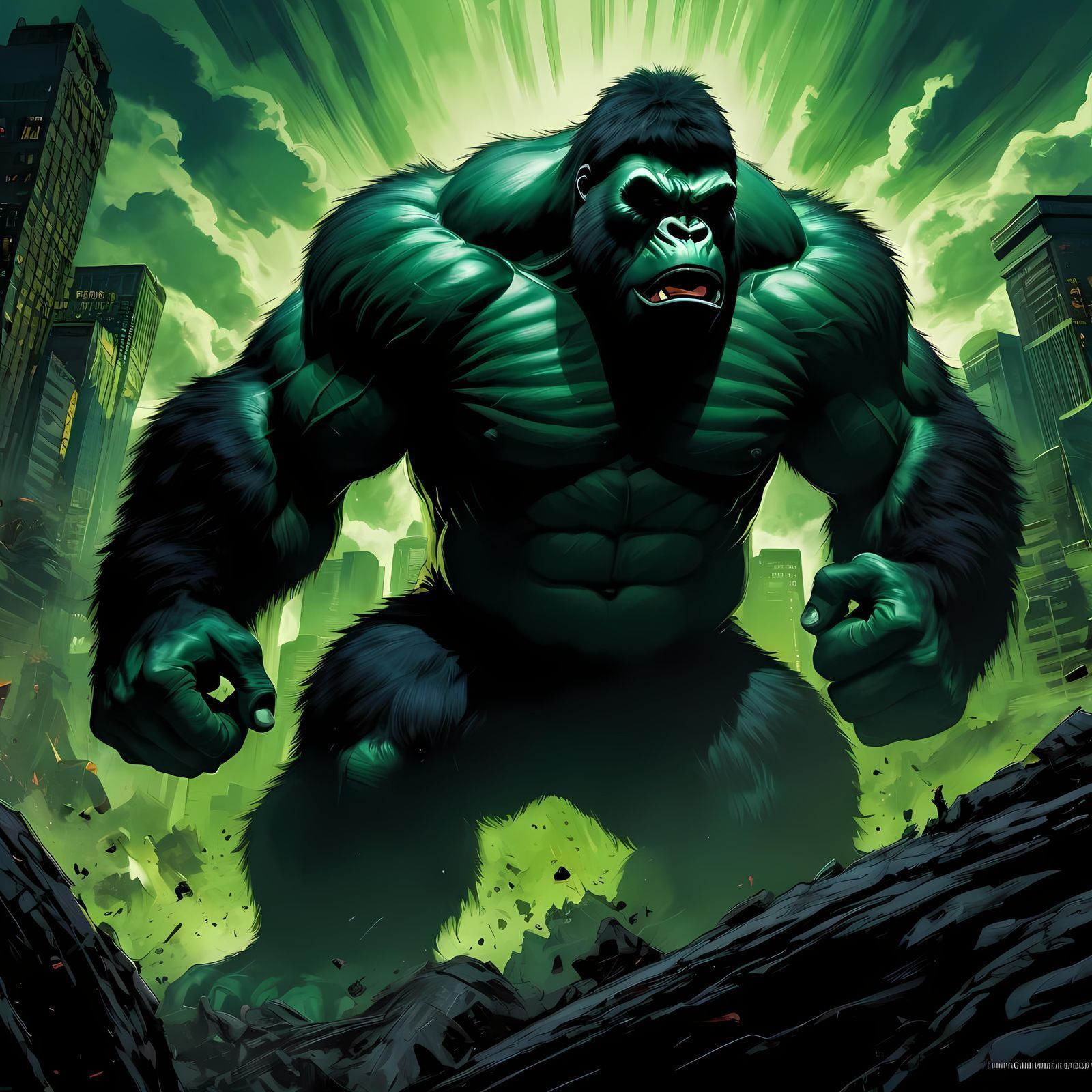 Hulk Anime Wallpapers - Top Free Hulk Anime Backgrounds - WallpaperAccess