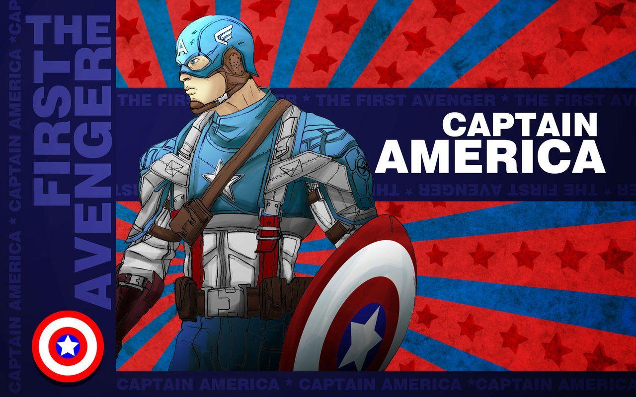 Captain America Cartoon Wallpapers - Top Free Captain America Cartoon ...