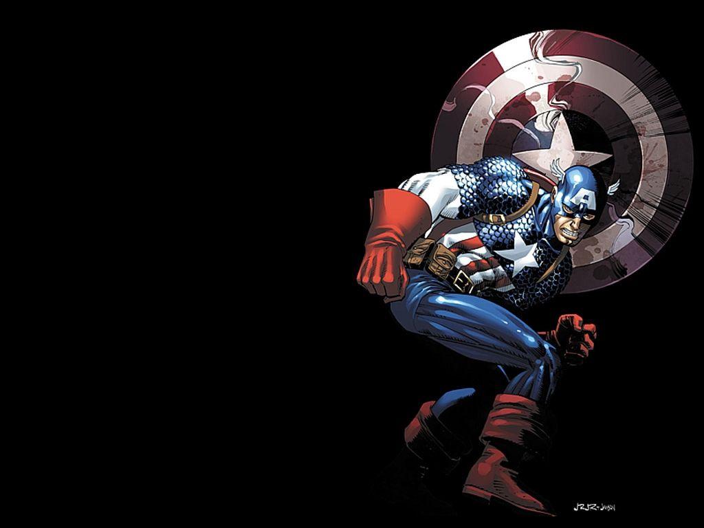 Captain America Cartoon Wallpapers - Top Free Captain America Cartoon ...