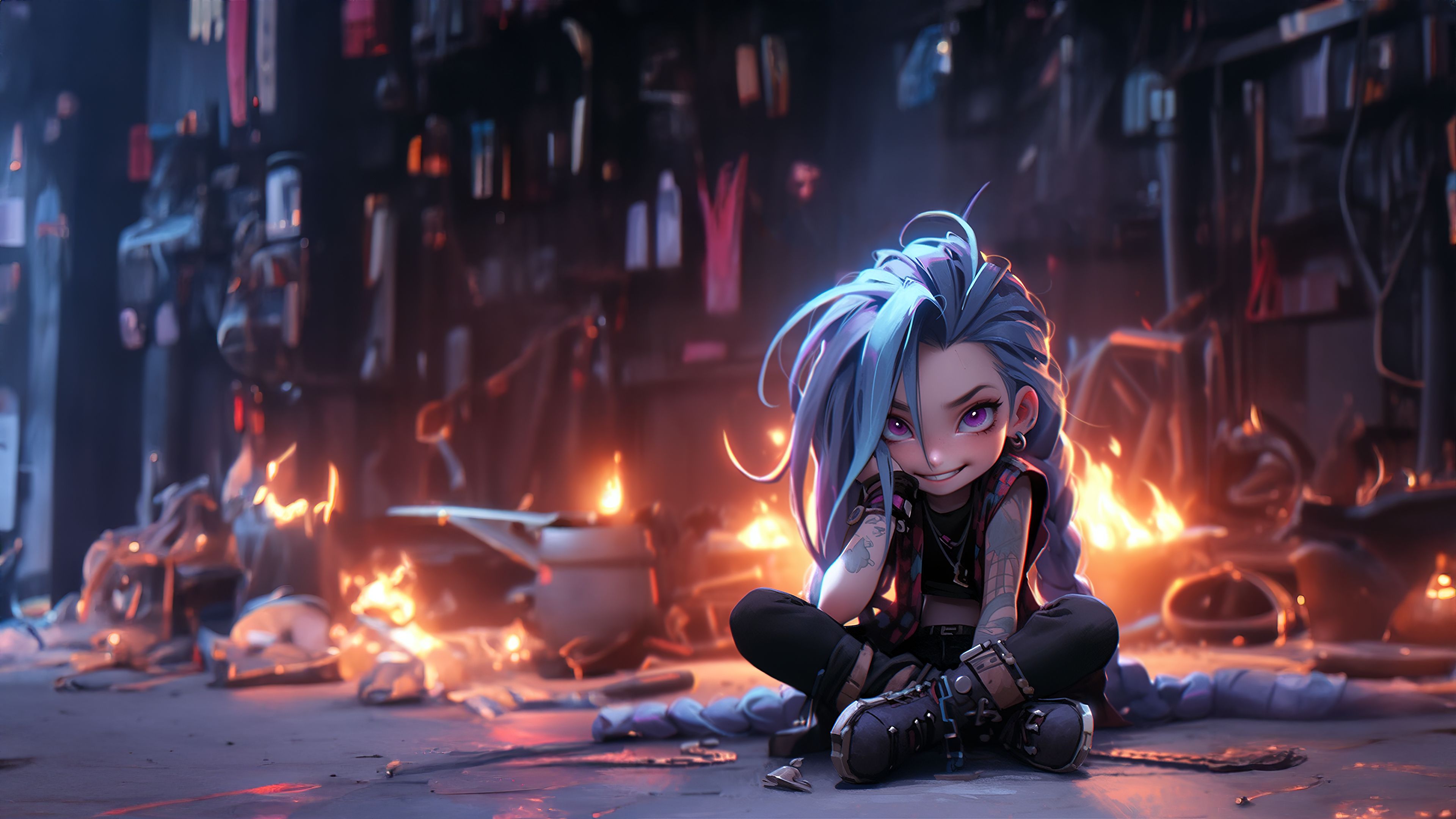 Jinx 4K Wallpapers - Top Free Jinx 4K Backgrounds - WallpaperAccess