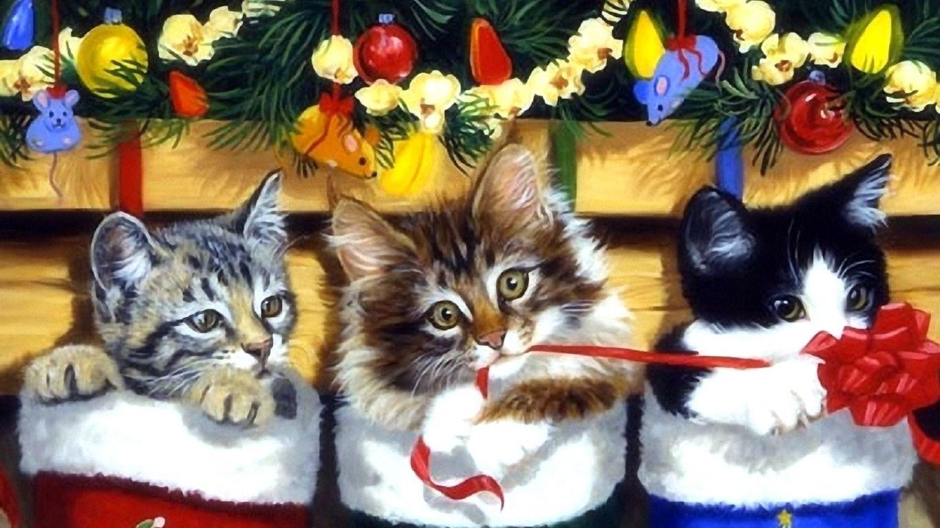 Wild Animal Christmas Wallpapers - Top Free Wild Animal Christmas ...