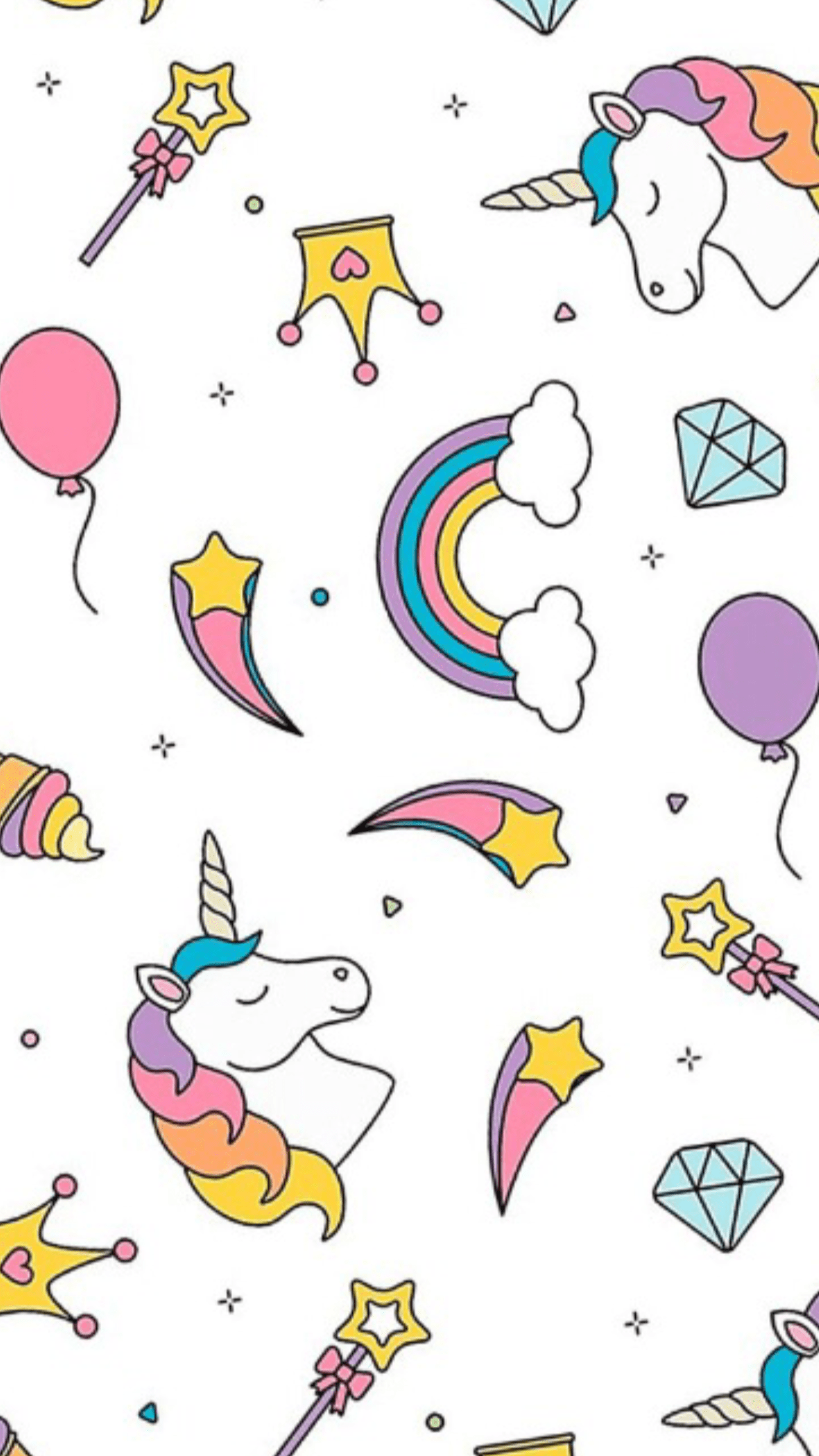 Unicorn Pattern Wallpapers - Top Free Unicorn Pattern Backgrounds ...