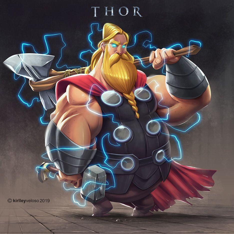 Fat Thor Wallpapers - Top Free Fat Thor Backgrounds - WallpaperAccess