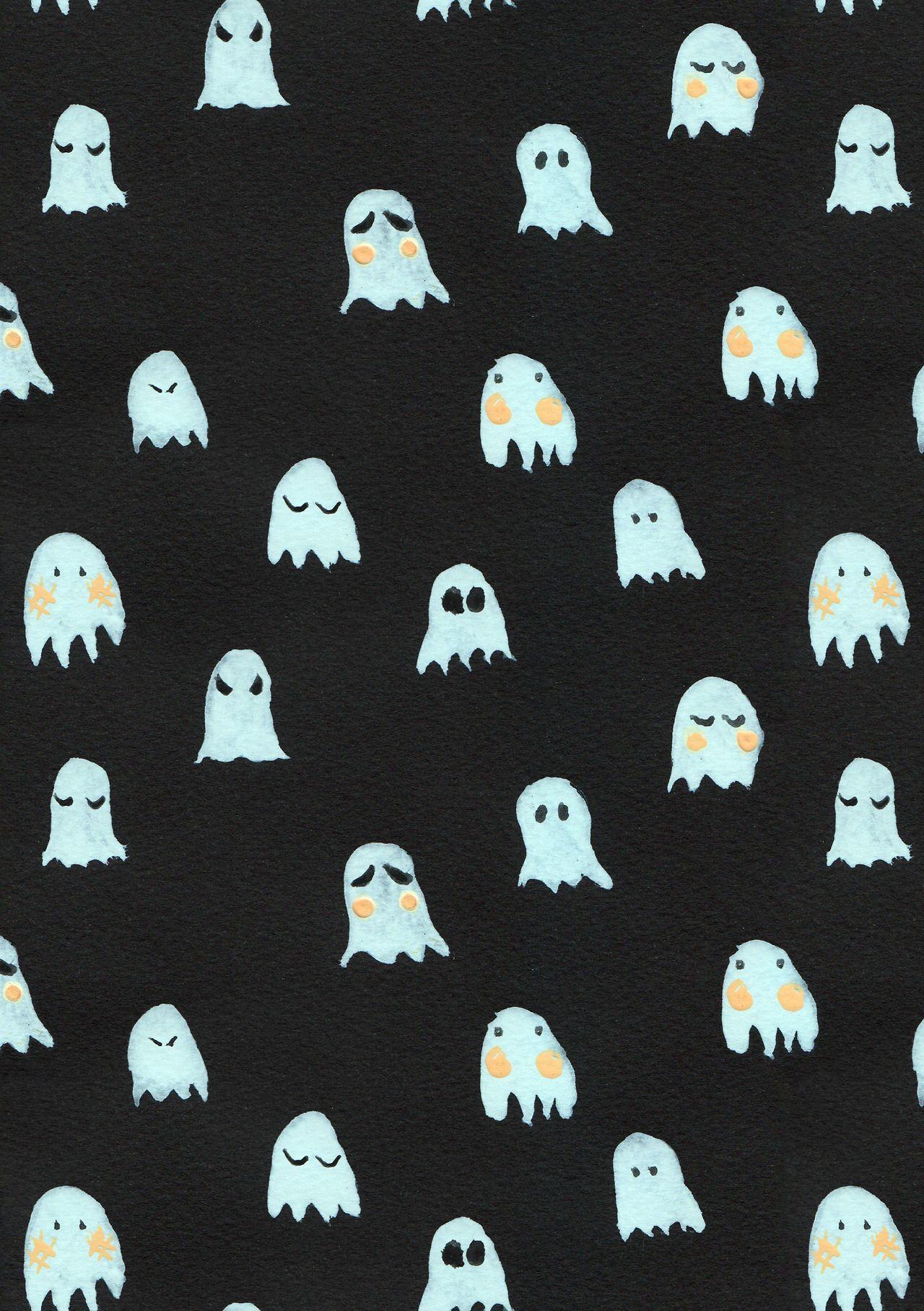 Ghost Pattern Wallpapers - Top Free Ghost Pattern Backgrounds ...