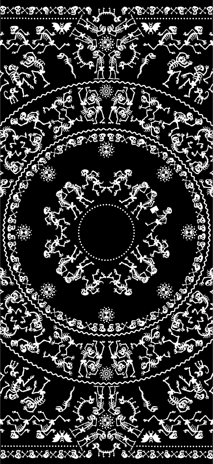 Skeleton Pattern Wallpapers - Top Free Skeleton Pattern Backgrounds ...