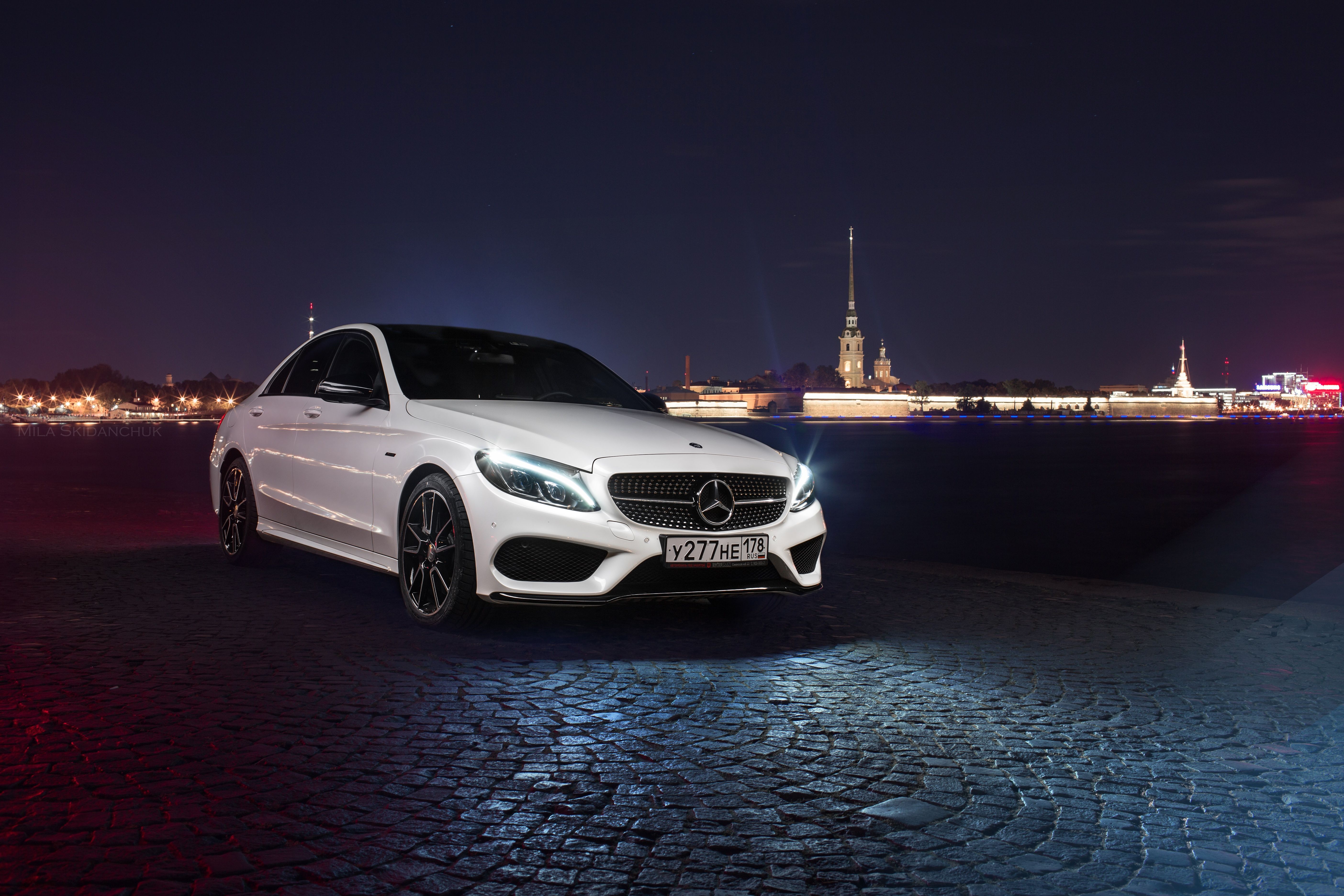 White Mercedes Wallpapers - Top Free White Mercedes Backgrounds ...